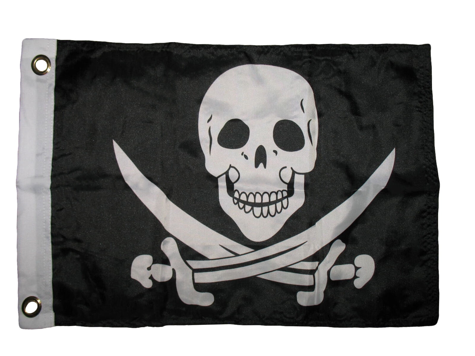 CALICO Pirate Jack Rackham Banner Flag 12"x18" Boat Dorm Cave Nautical ...