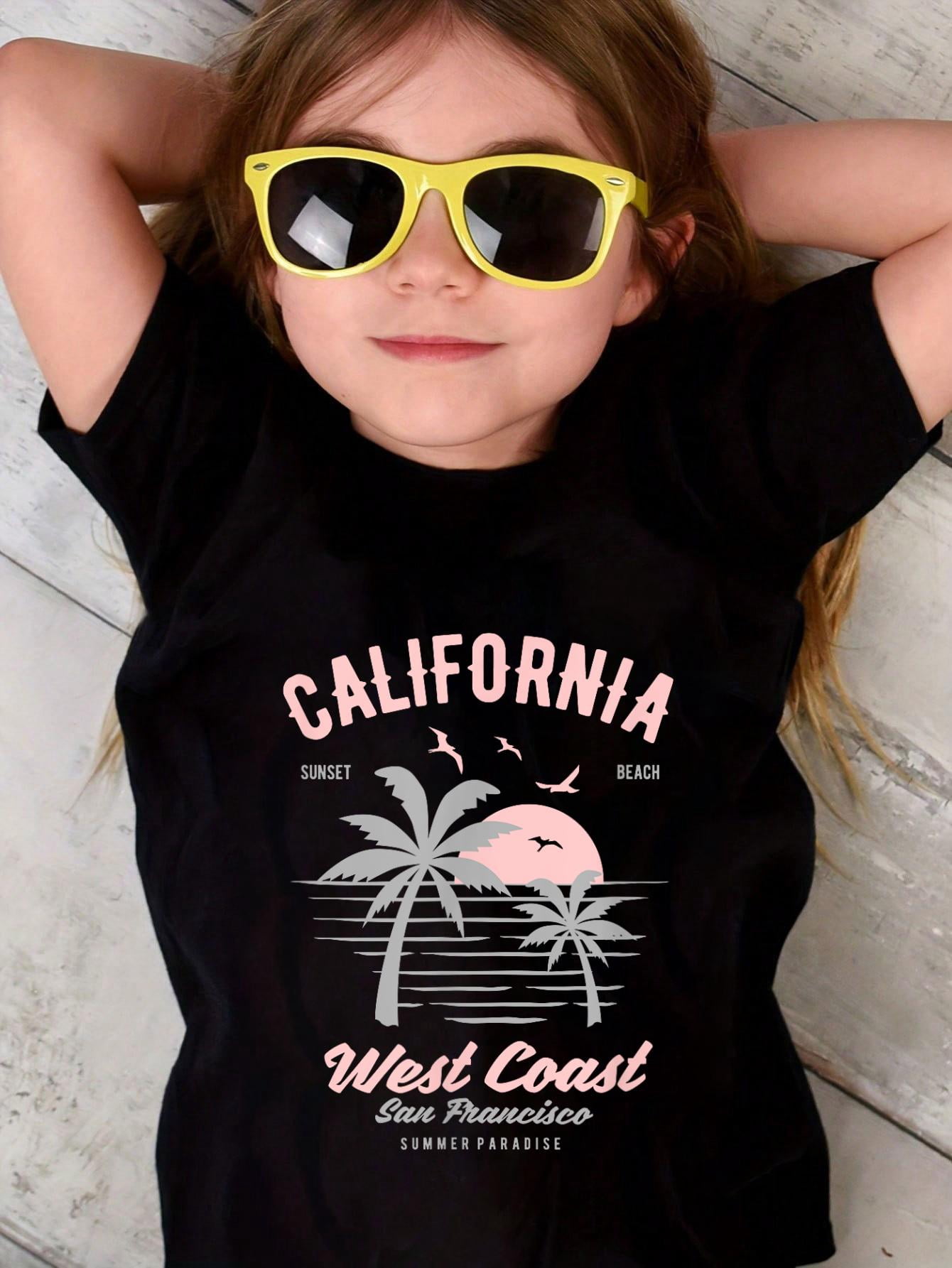 CALIFORNIA SUNSET BEACH WEST COAST SAN FRANCISCO CALIFORNIA Kids T ...