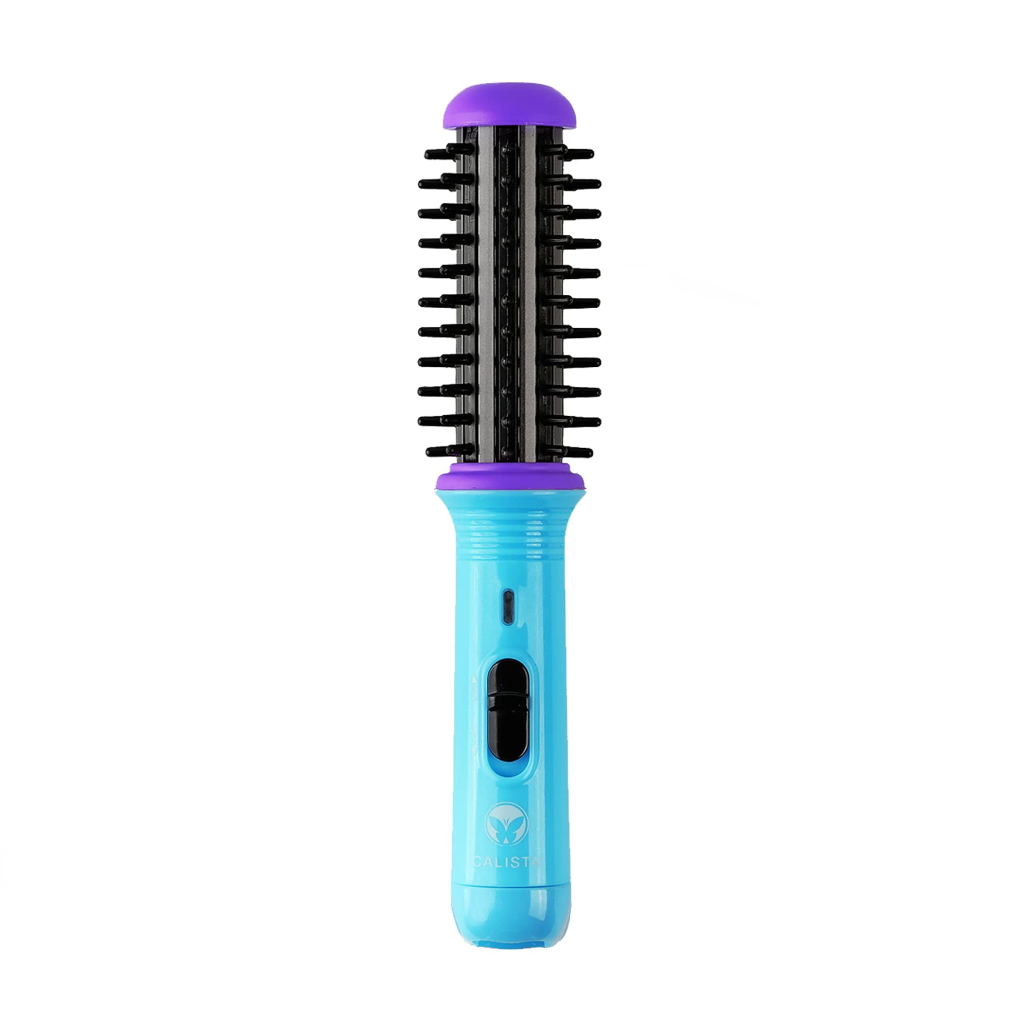 CALISTA GoGo Mini Heated Round Brush | Curl, Touch-Up, De-Frizz, Smooth ...
