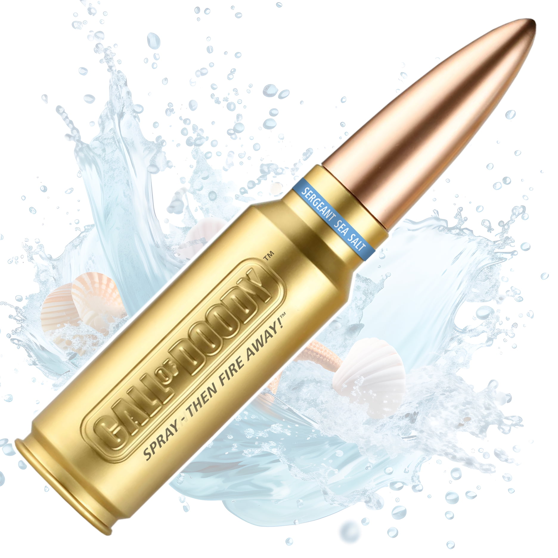 CALL OF DOODY Toilet Spray, Poop Spray, 4 Fl Oz (Sergeant Sea Salt ...