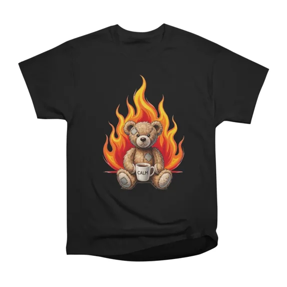 CALM T-Shirt Tee Gift For Him Merch For Her Apparel For Friend ...