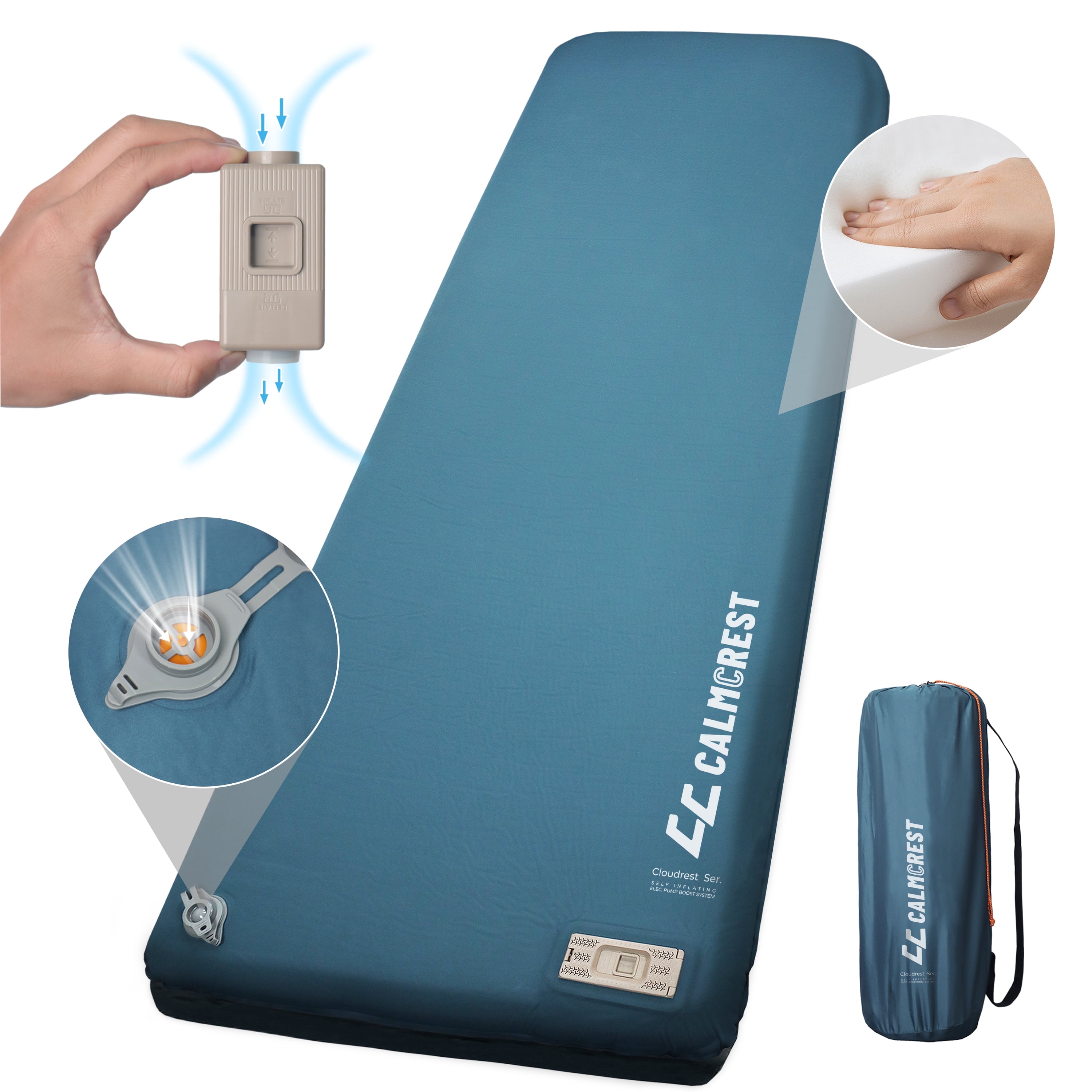 CALMCREST Cloudrest Self-inflating Sleeping Pad - Walmart.com