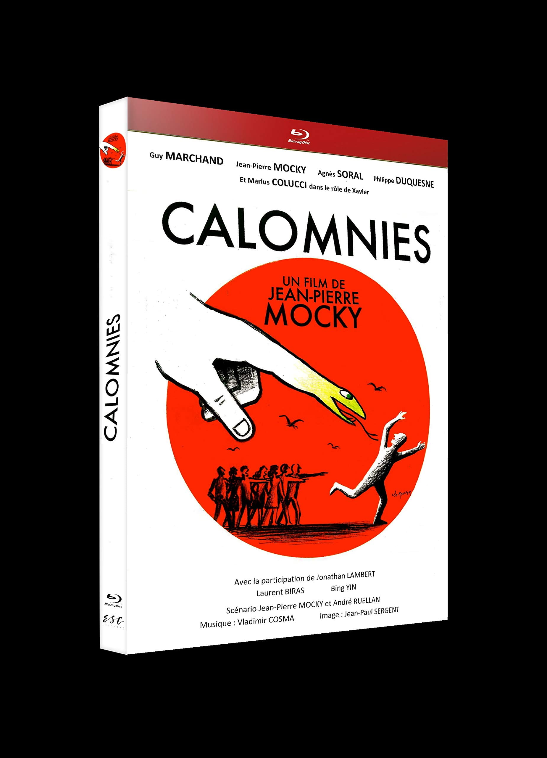 CALOMNIES- BRD (Blu-ray) Marius Colucci Guy Marchand Jean-Pierre Mocky ...