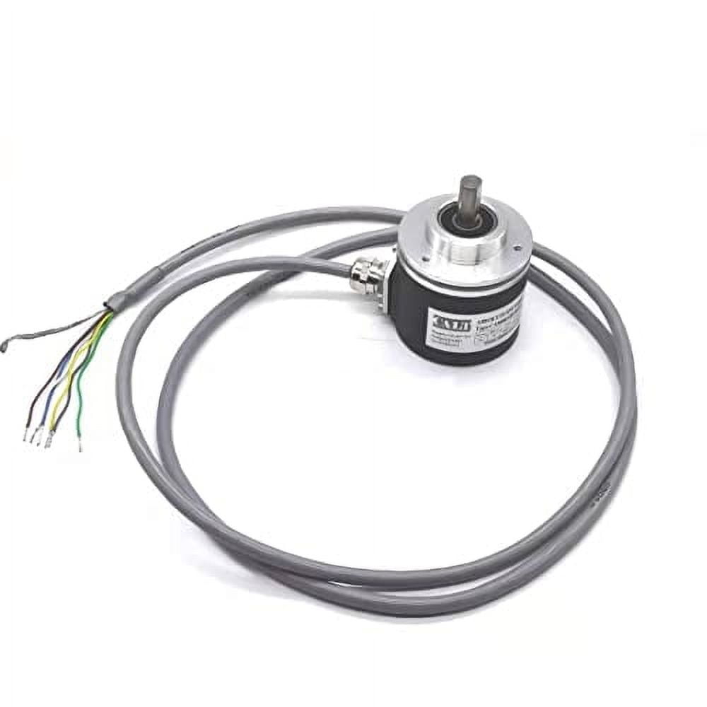 CALT CAS60 Absolute Encoder Single Turn 360 Degree 10-30VDC Clamping Flange-Shaft 10mm 12 bits ...