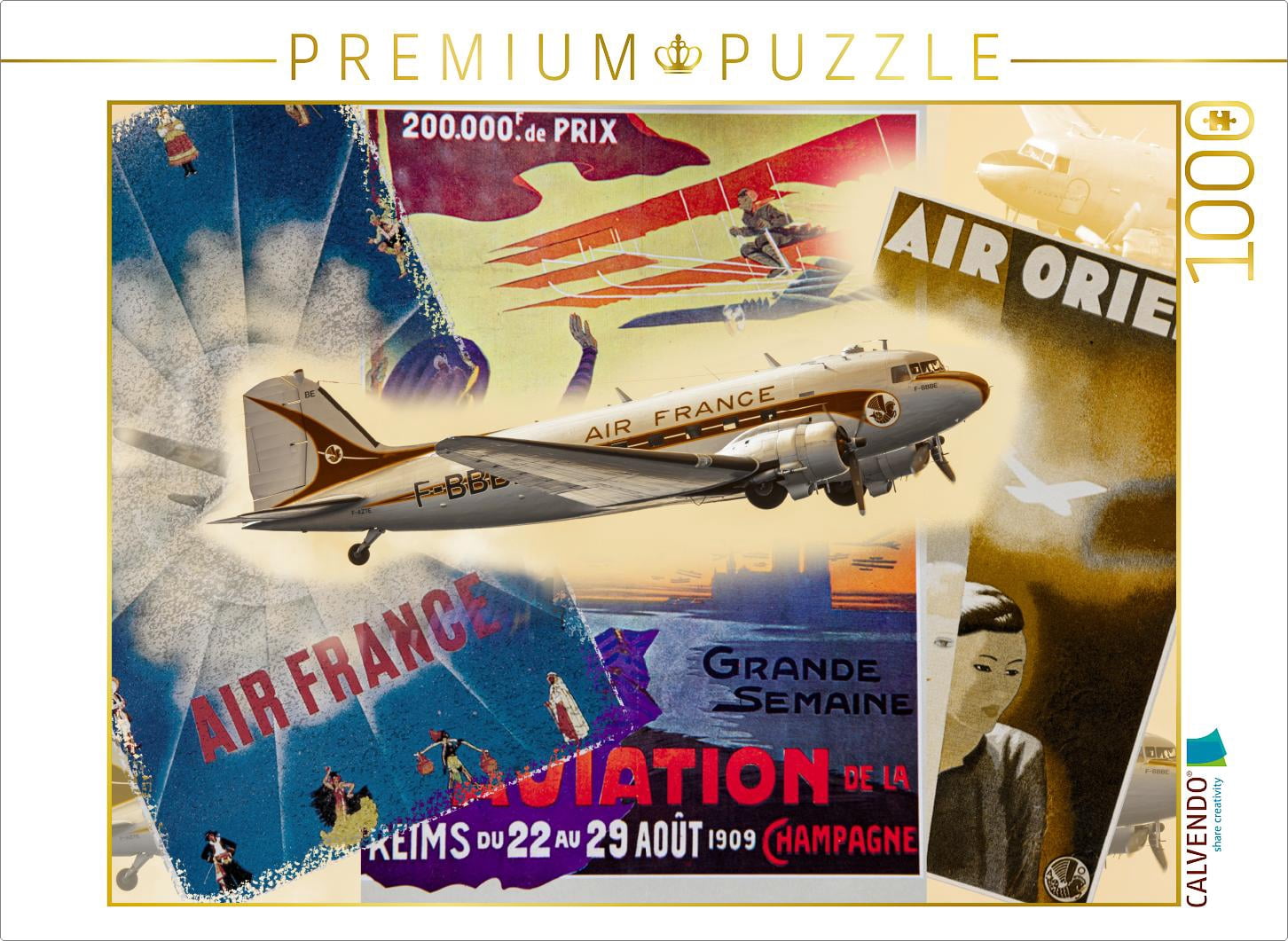 CALVENDO Puzzle DC-3 1000 Teile Puzzle quer | 1000 Teile Lege-Größe ...