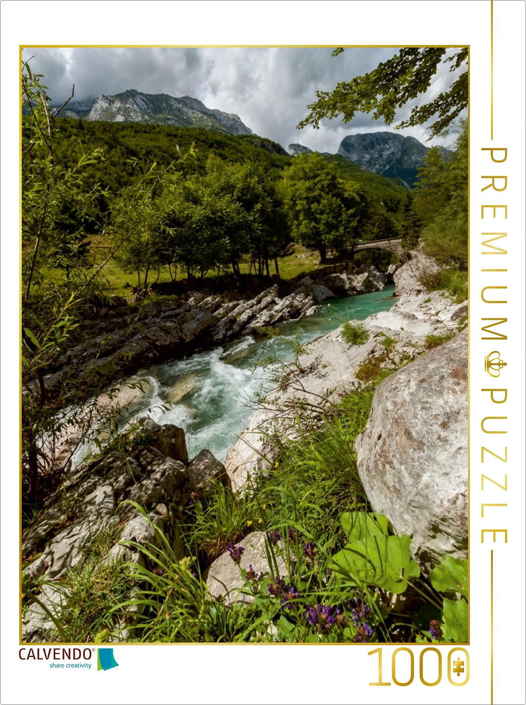 CALVENDO Puzzle Ein Motiv aus dem Kalender Soca - Sloweniens ...