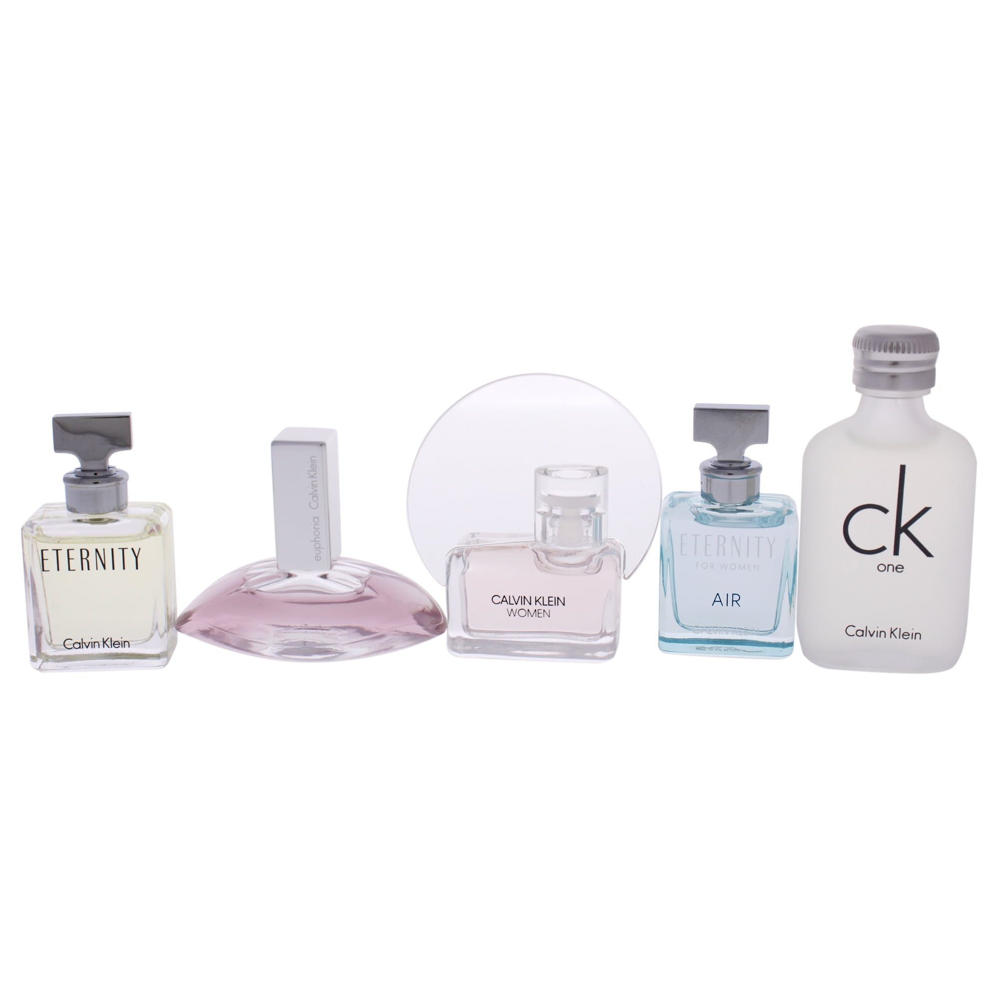 CALVIN KLEIN 5 PCS MINI SET FOR WOMEN ETERNITY+EUPHORIA+CALVIN KLEIN ...
