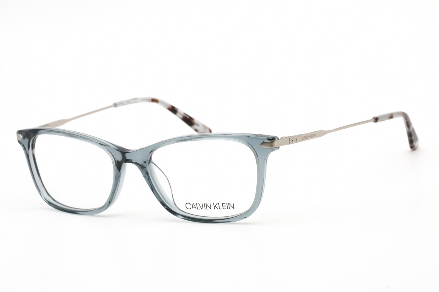 Calvin Klein CK18722 Eyeglasses 419 Crystal Slate Blue - Walmart.com