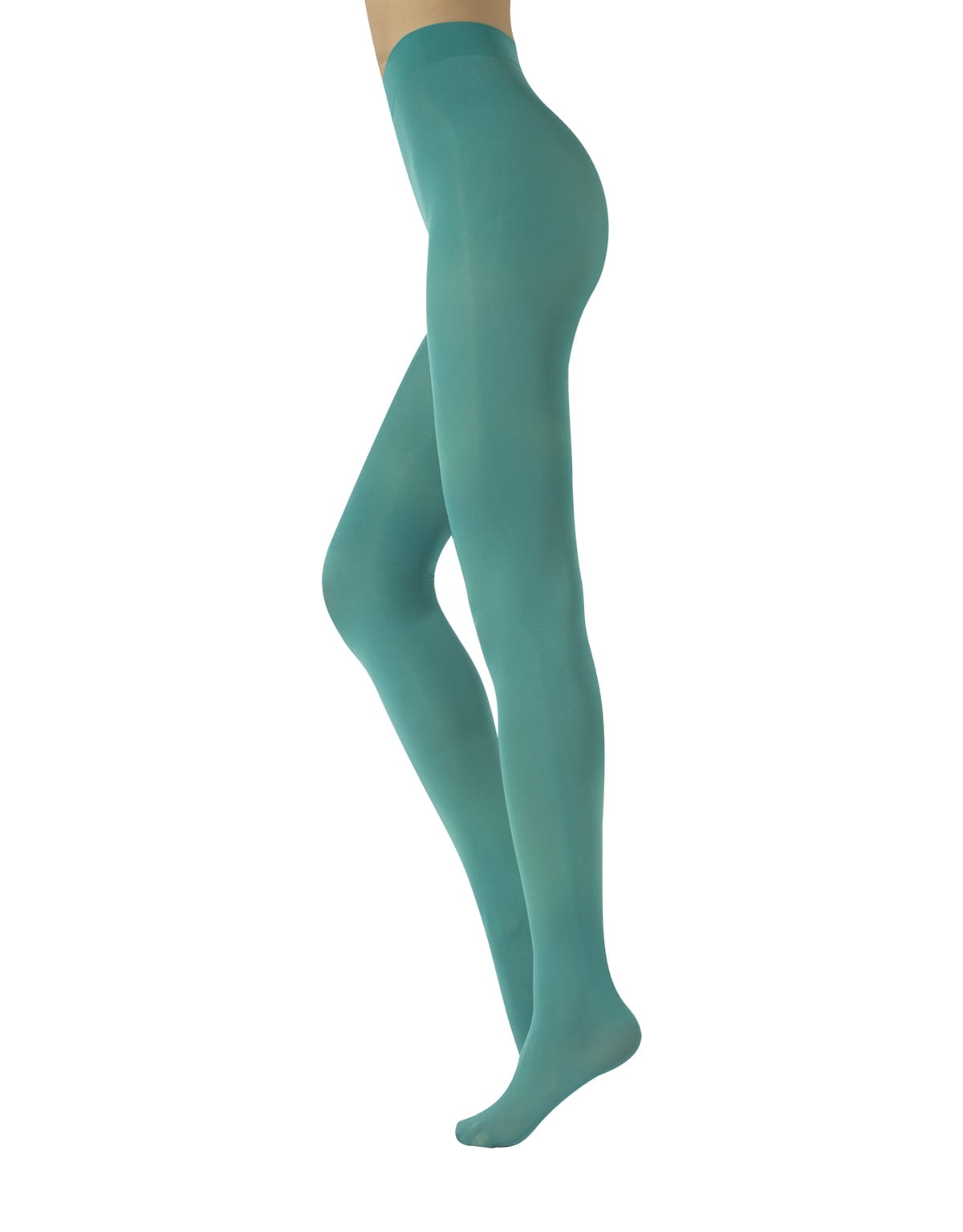 Calzitaly Opaque Colour Tights | Women Thigh High Microfiber 3D ...