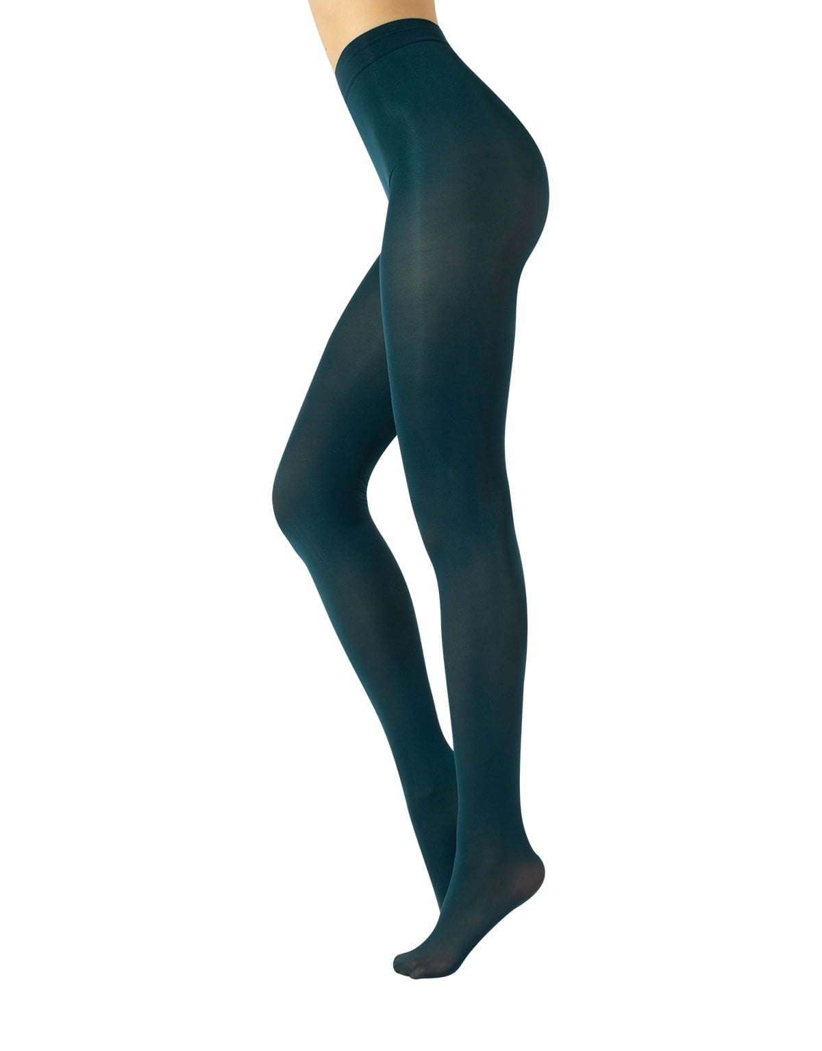 Calzitaly Opaque Tights for Women | Women Thigh High Microfiber 3D ...