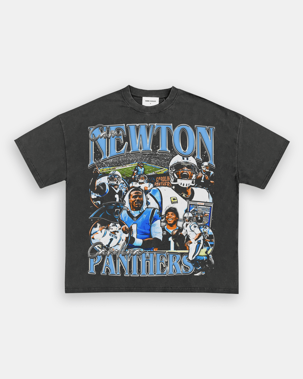 CAM NEWTON TEE, FOOTBALL PLAYERS BOOTLEG, RETRO STYLE, FOR MEN, FOR ...