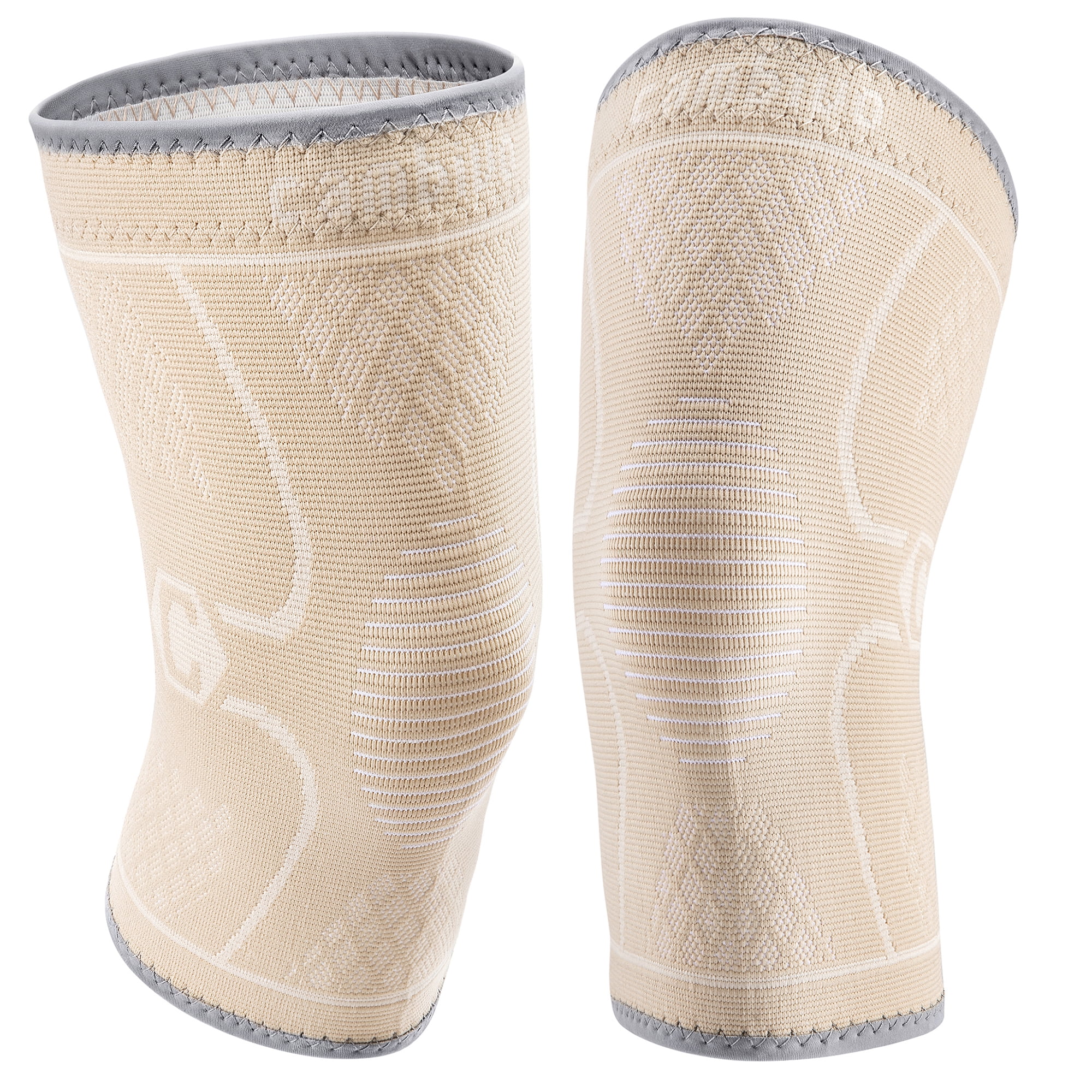 CAMBIVO 2 Pcs Knee Brace, Knee Sleeve and Support for Knee Pain ...