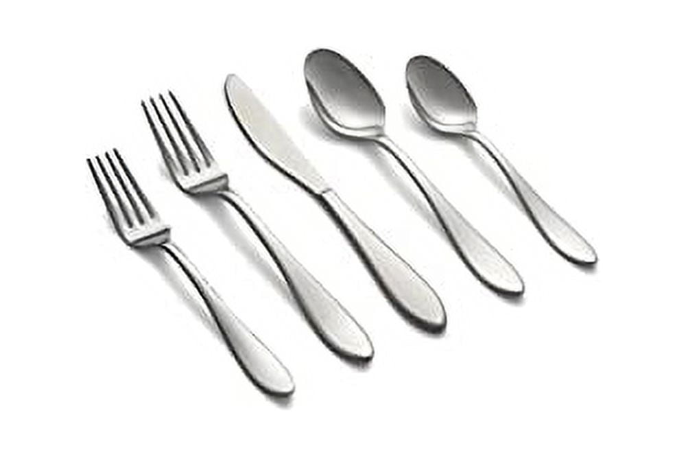 CAMBRIDGE Silversmiths Delia Mirror 20-Piece Flatware Set, Service for 4 - Walmart.com