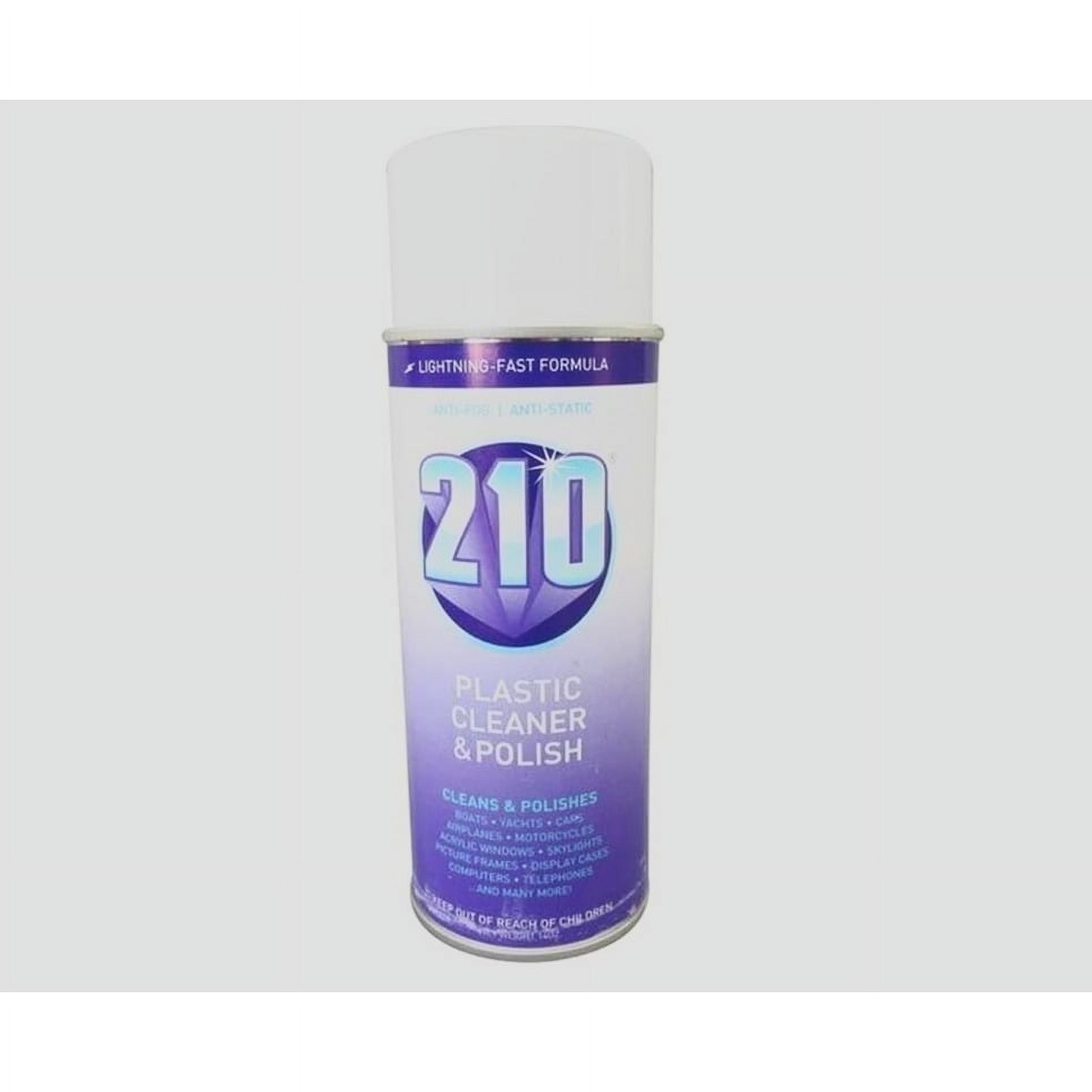 Camco 210 Plastic Cleaner Polish Spray - 14oz - Cleaning Care with ...