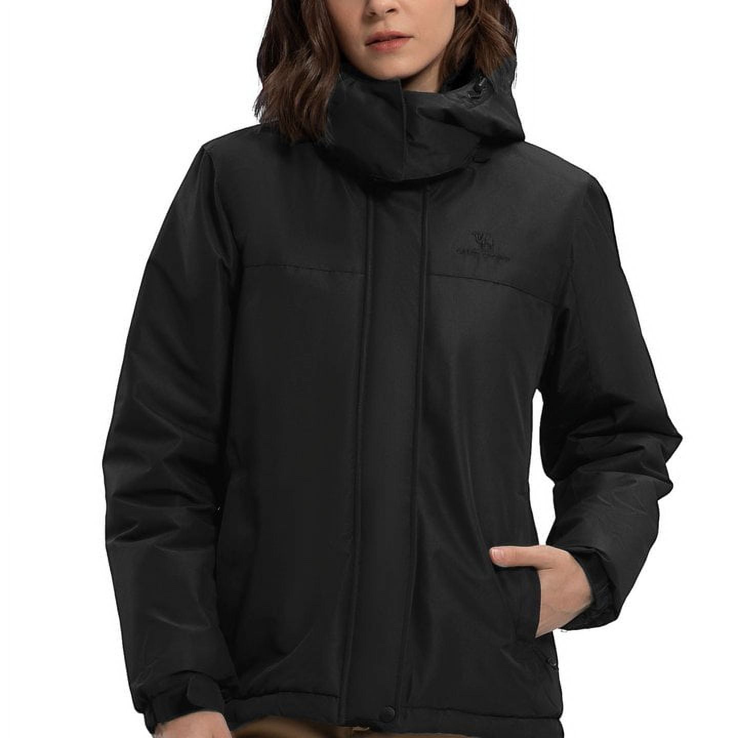 CAMEL CROWN Winter Jacket Women Snow Ski Jacket Waterproof Outerwear ...