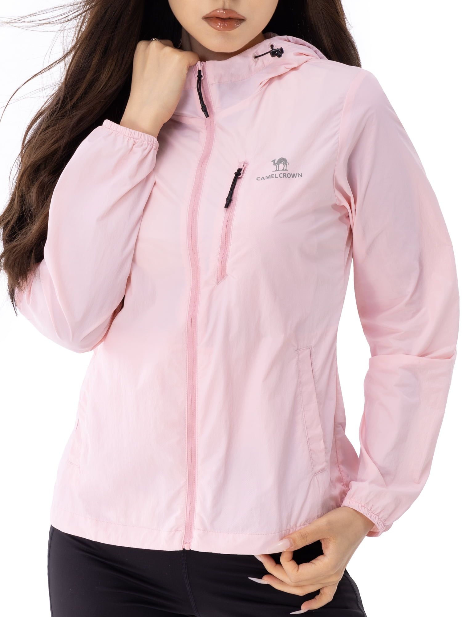 CAMEL CROWN Womens Sun Protection Clothing UPF 50+ Workout Tops Shirts Thin Breathable Rash ...