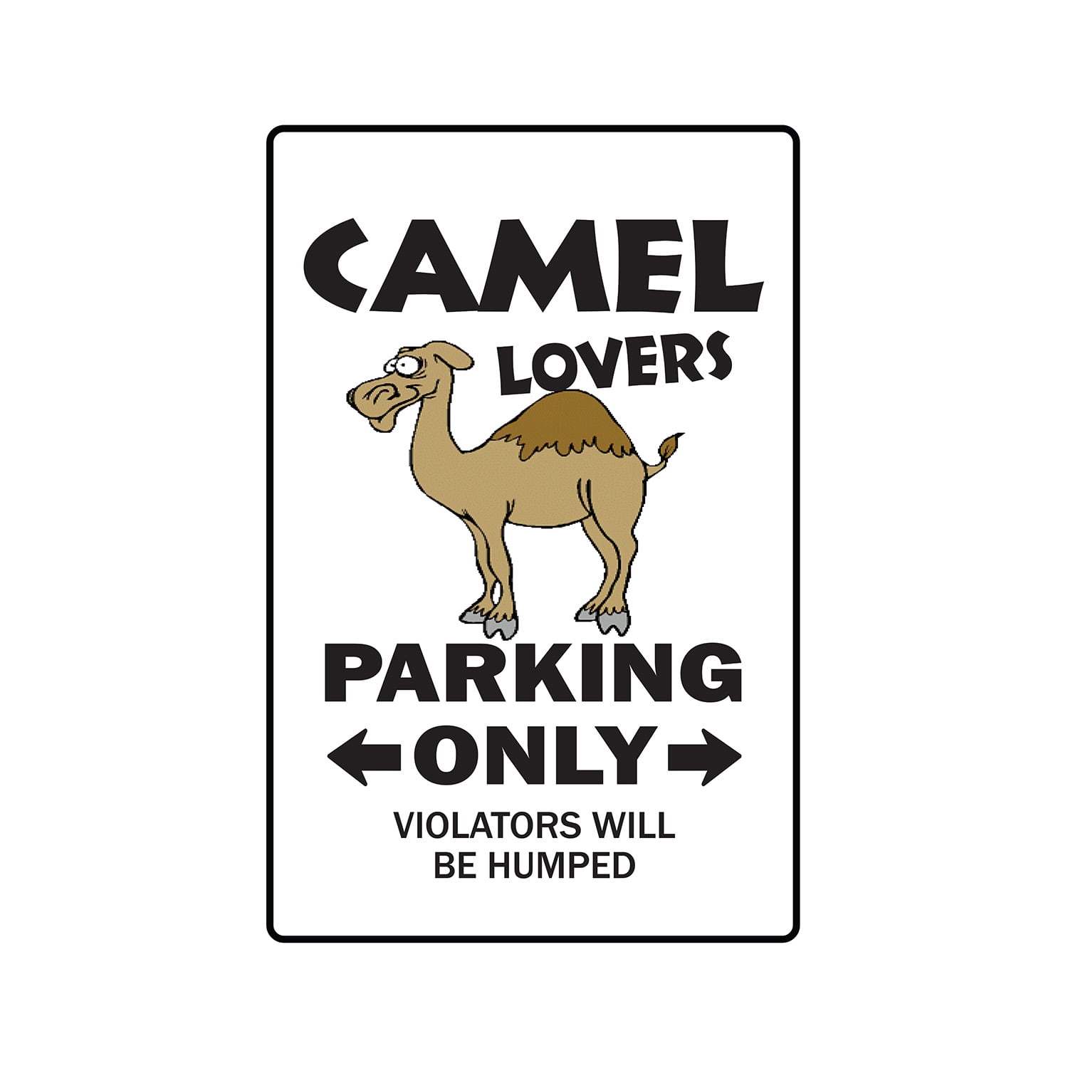 CAMEL LOVERS Parking Decal jockey rider animal zoo dromedary | Indoor ...