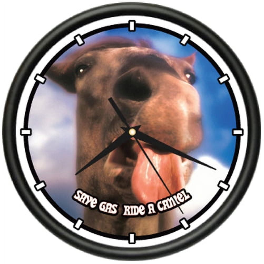 CAMEL Wall Clock arabian dromedary onehumped gift - Walmart.com