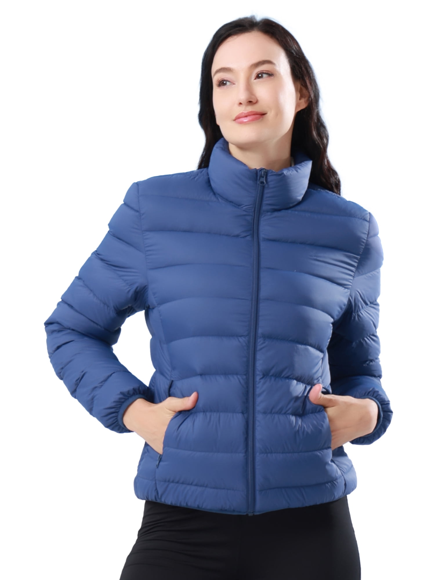 CAMEL Women's Puffer Jacket Lightweight Packable Down Coat Womens ...