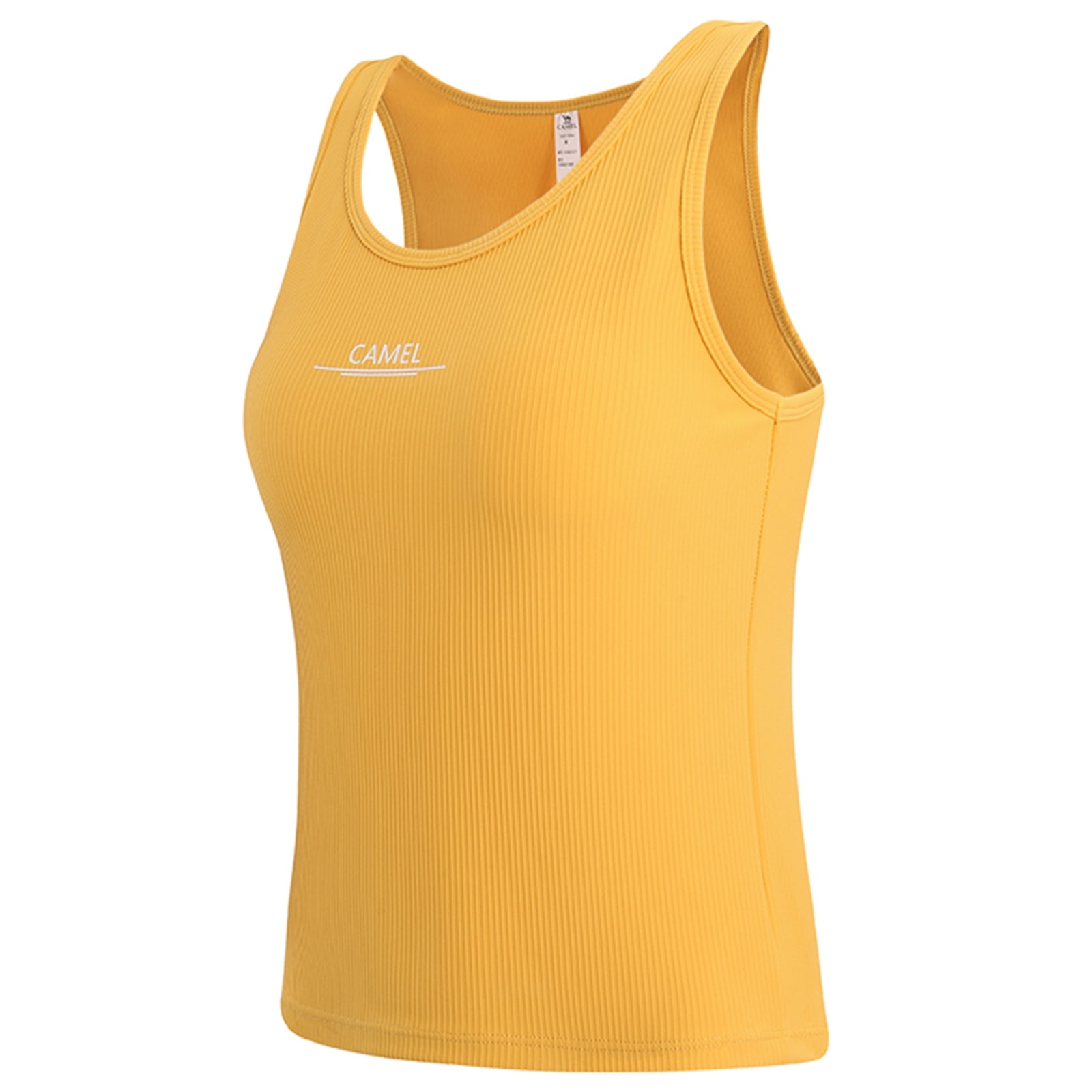 CAMEL Womens Tight Fitting Base Layer Dry Fit Tank Top - Walmart.com