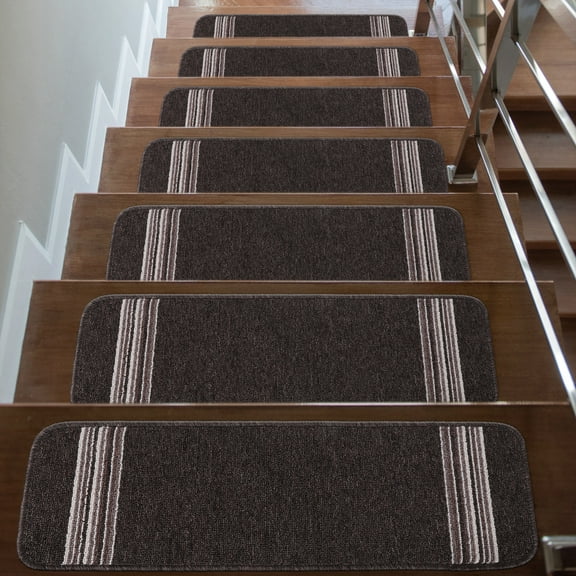 Carpet Stair Treads Rug Non Slip Carpet Stair Treads Rug Indoor Self ...