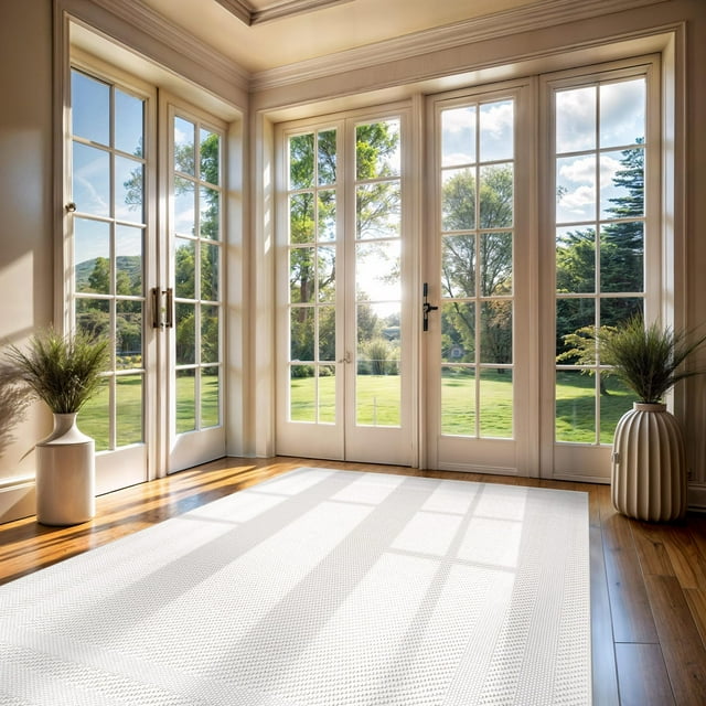 CAMILSON Modern Luxury Geometric Micro Loop Soft Stain Resistant Easy ...