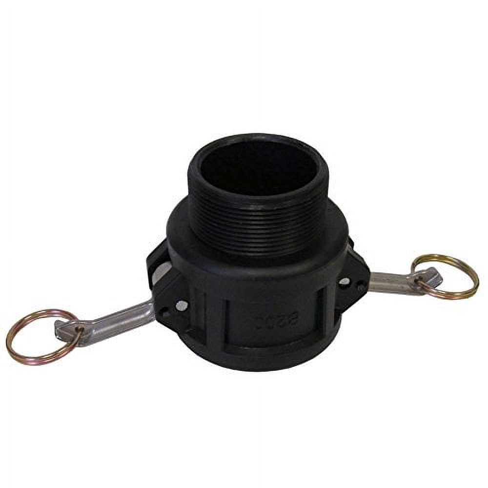 CAMLOCK COUPLER - 200B POLYPROPYLENE CAM & GROVE COUPLING; 2 INCH ...
