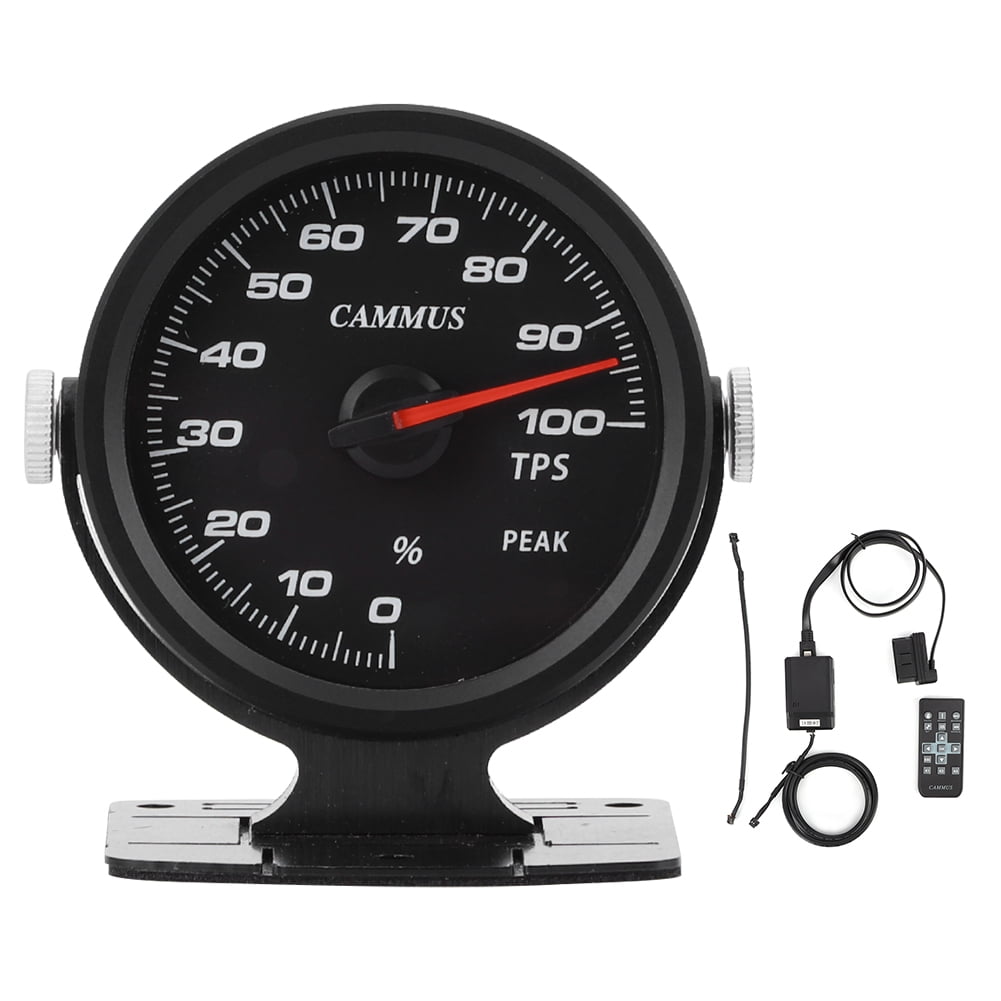 CAMMUS 60mm Throttle Opening Gauge Tinted 17 Color OBD2 Racing ...