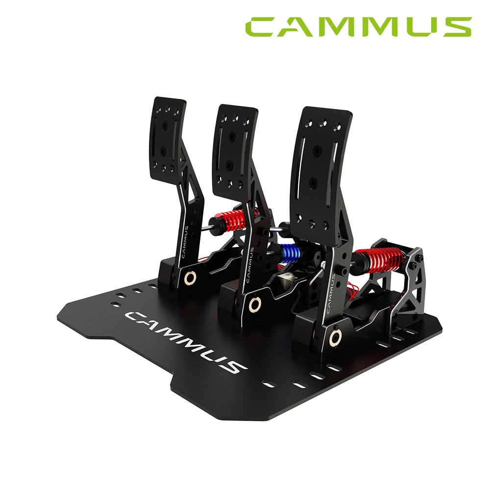 Cammus LC100 Sim Racing Pedals with Load Cell, 3 Pedals for PC Game ...