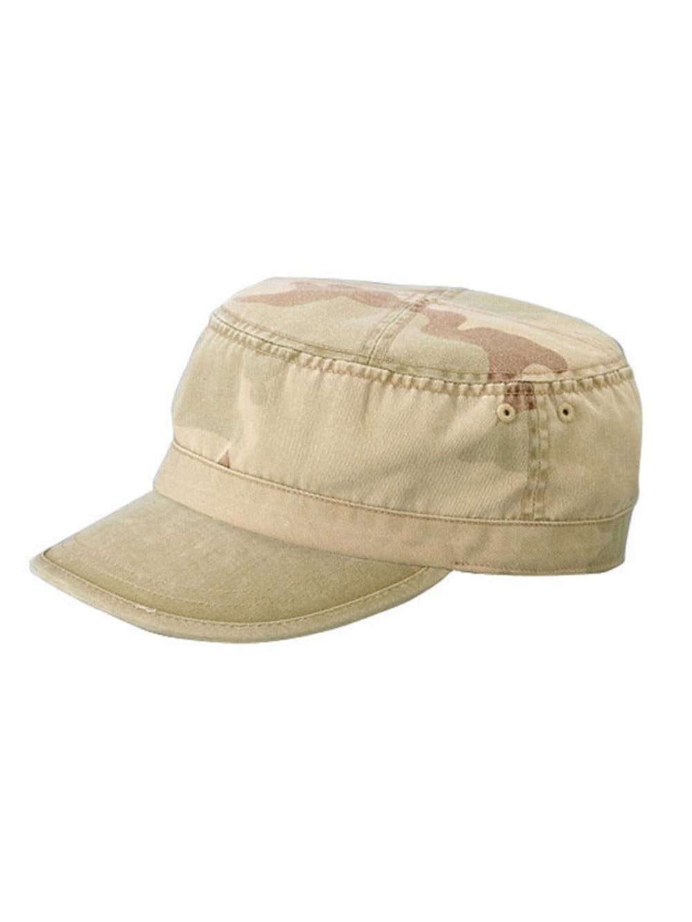 CAMO TWILL WASHED ARMY CAP - Desert - Walmart.com