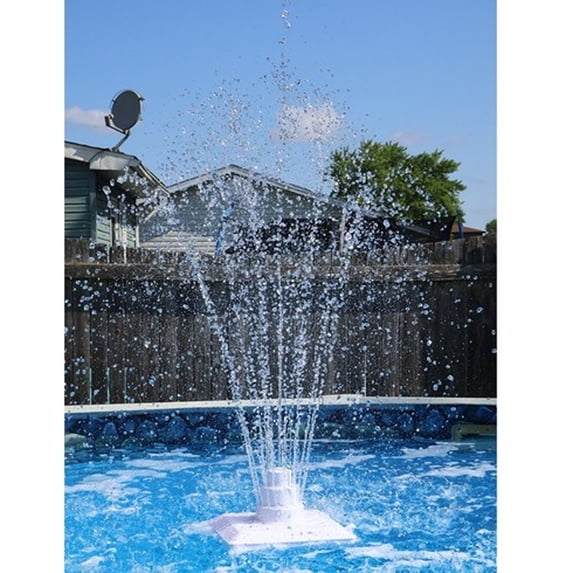 CAMOTUSE 3-Tier Floating Aboveground or Inground Swimming Pool Fountain ...