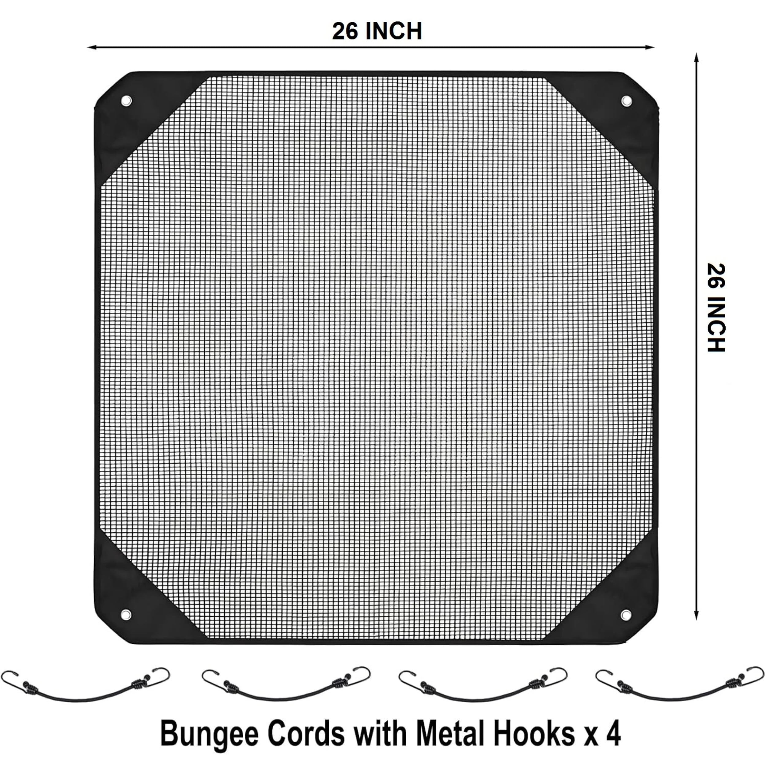 CAMOTUSE AC Cover Leaf Guard Heavy Duty Mesh Split Systems Rain Dust ...