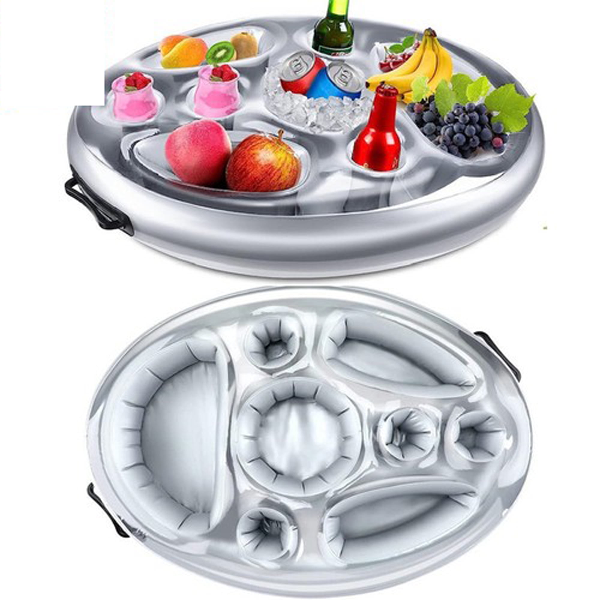 CAMOTUSE Inflatable Floating Hot Tub Tray Cup Holder For Summer Pool ...