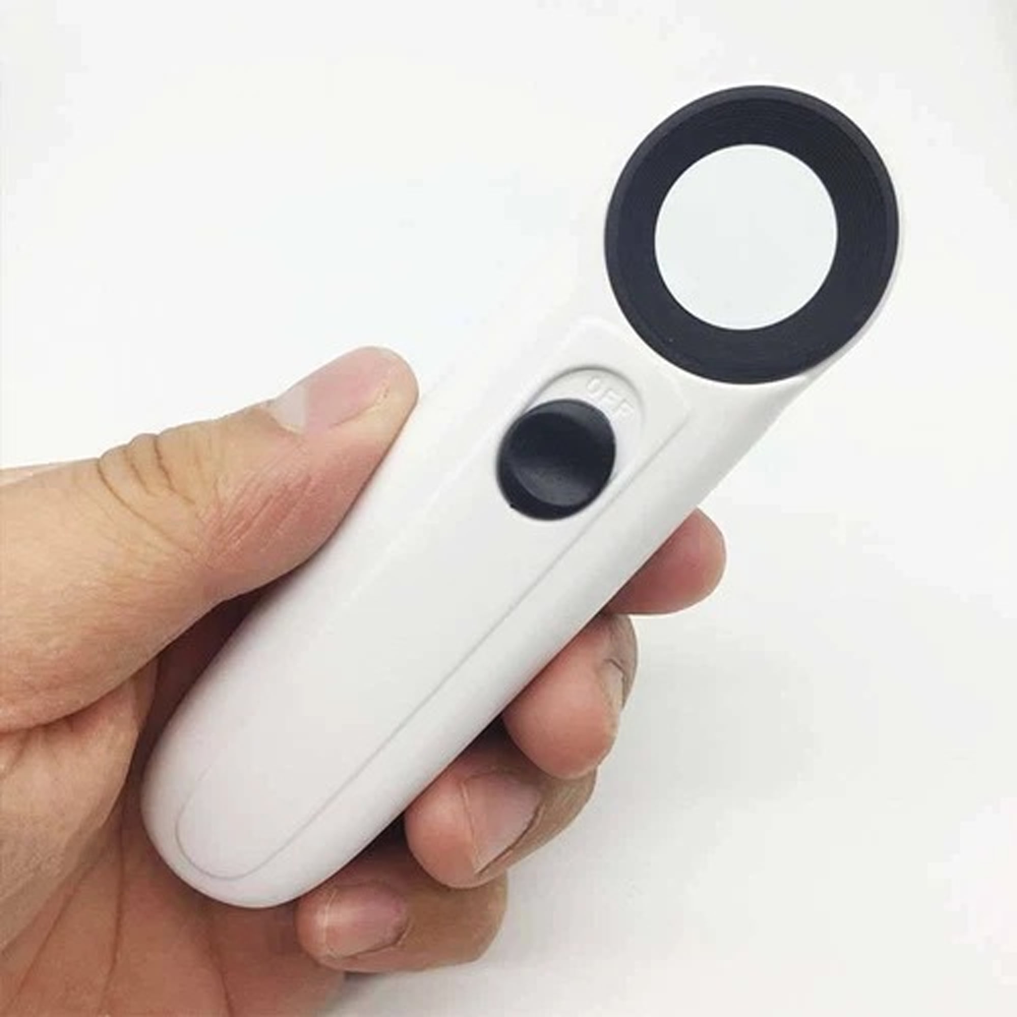 CAMOTUSE Magnifying Glass Bright 2 LED Light Handheld Jumbo Illuminated ...