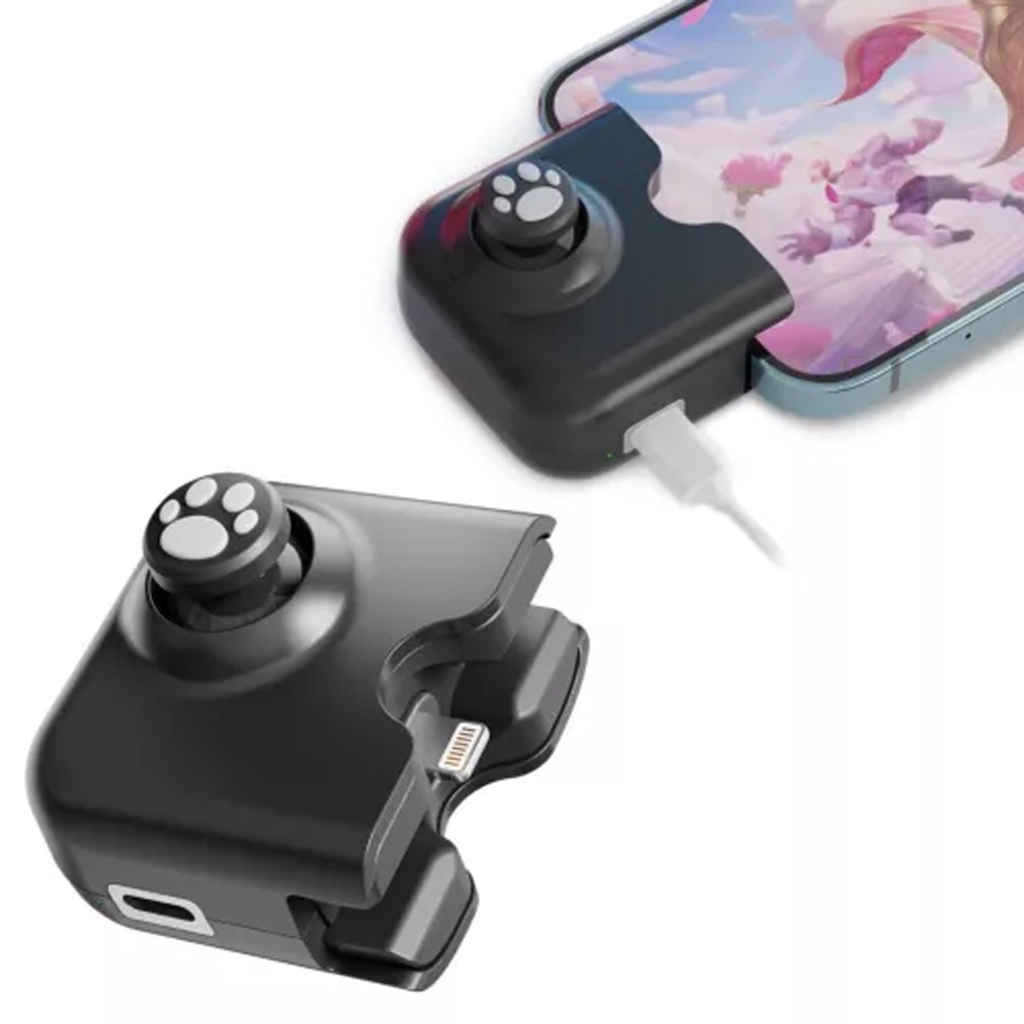 CAMOTUSE Mobile Phone Game Controller Smartphone Handle Gaming Joystick ...