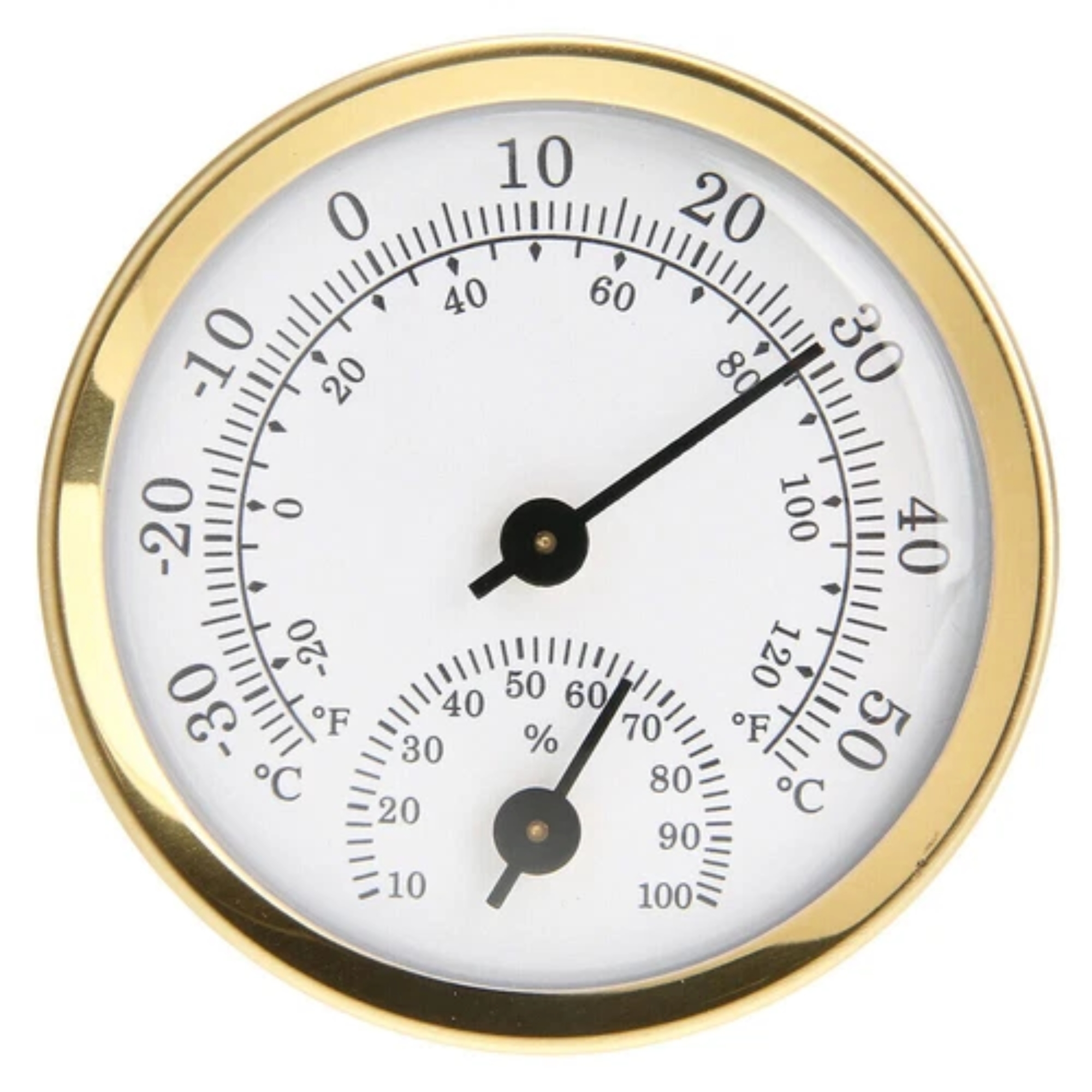 CAMOTUSE NEW Mini Analog Thermometer Hygrometer Humidity meter Room ...