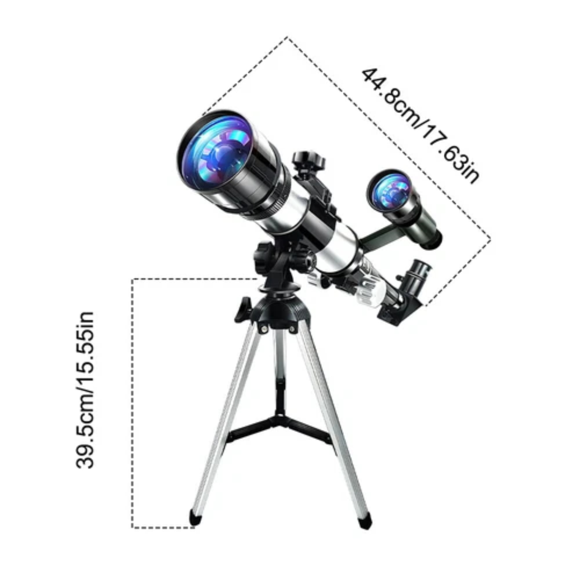 CAMOTUSE Professional Telescope for Astronomy, High Tripod & Lunar ...