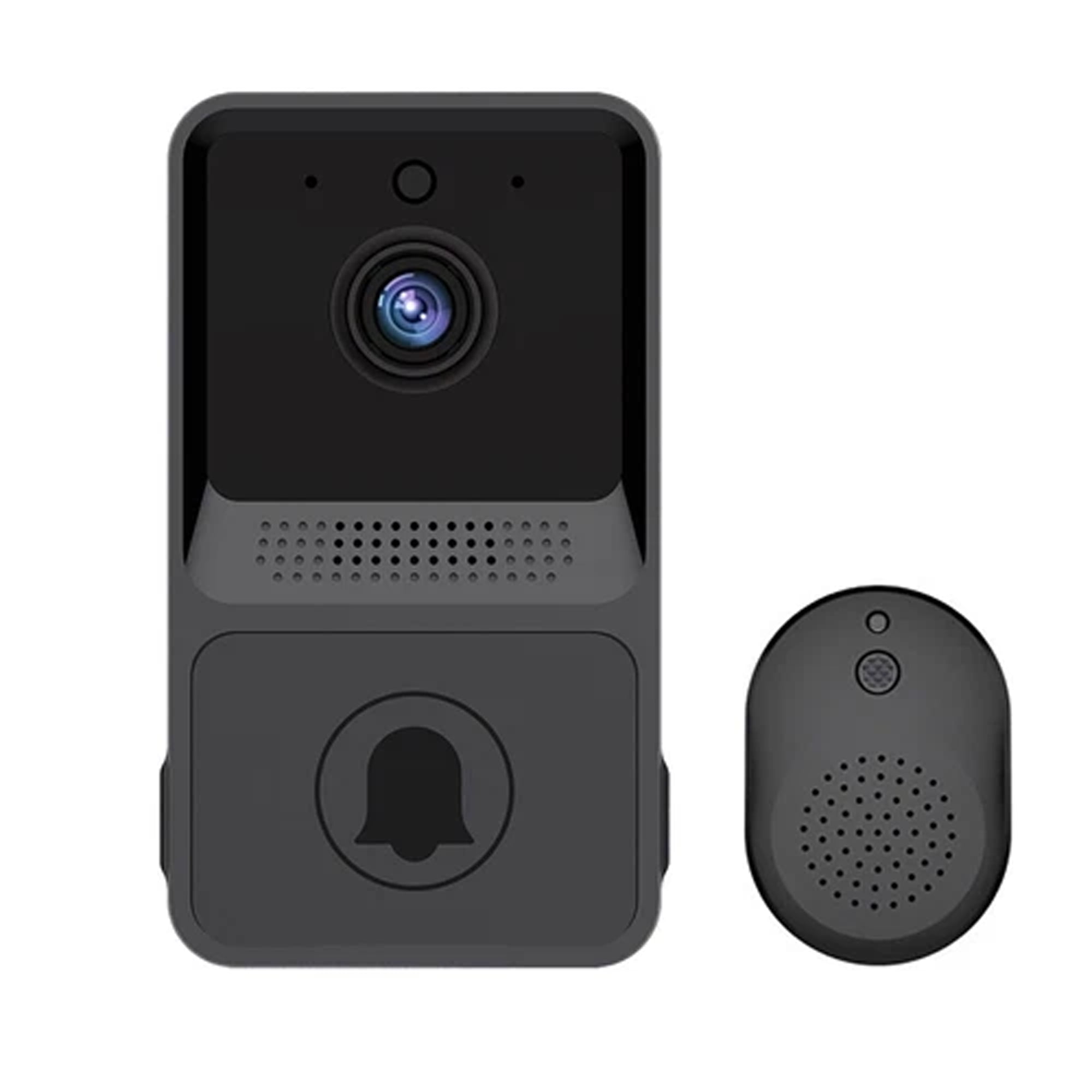 CAMOTUSE Smart Video Doorbell Wireless with Remote Chime IR Night ...