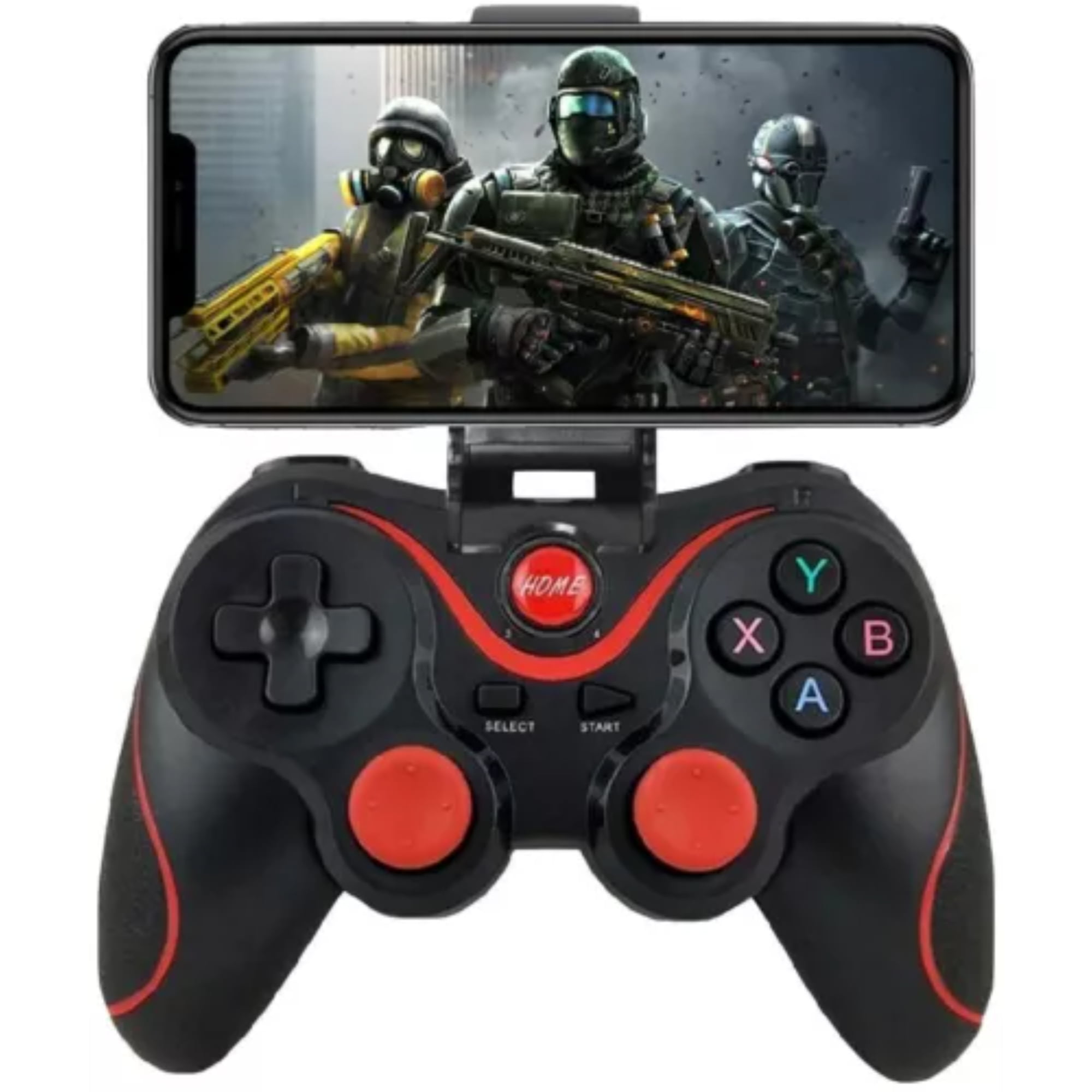 CAMOTUSE Wireless Bluetooth Mobile Controller Gamepad for IOS /Android ...