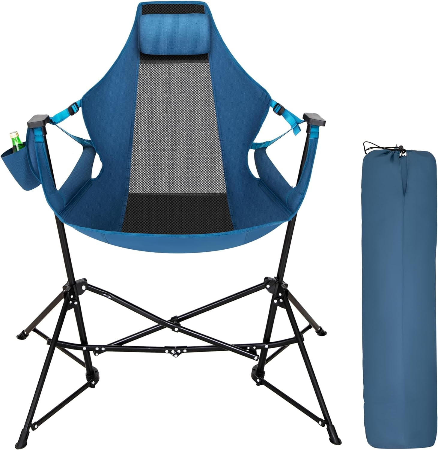 LET'S CAMP Hammock Chair Portable Camping Chair Oversized Folding ...