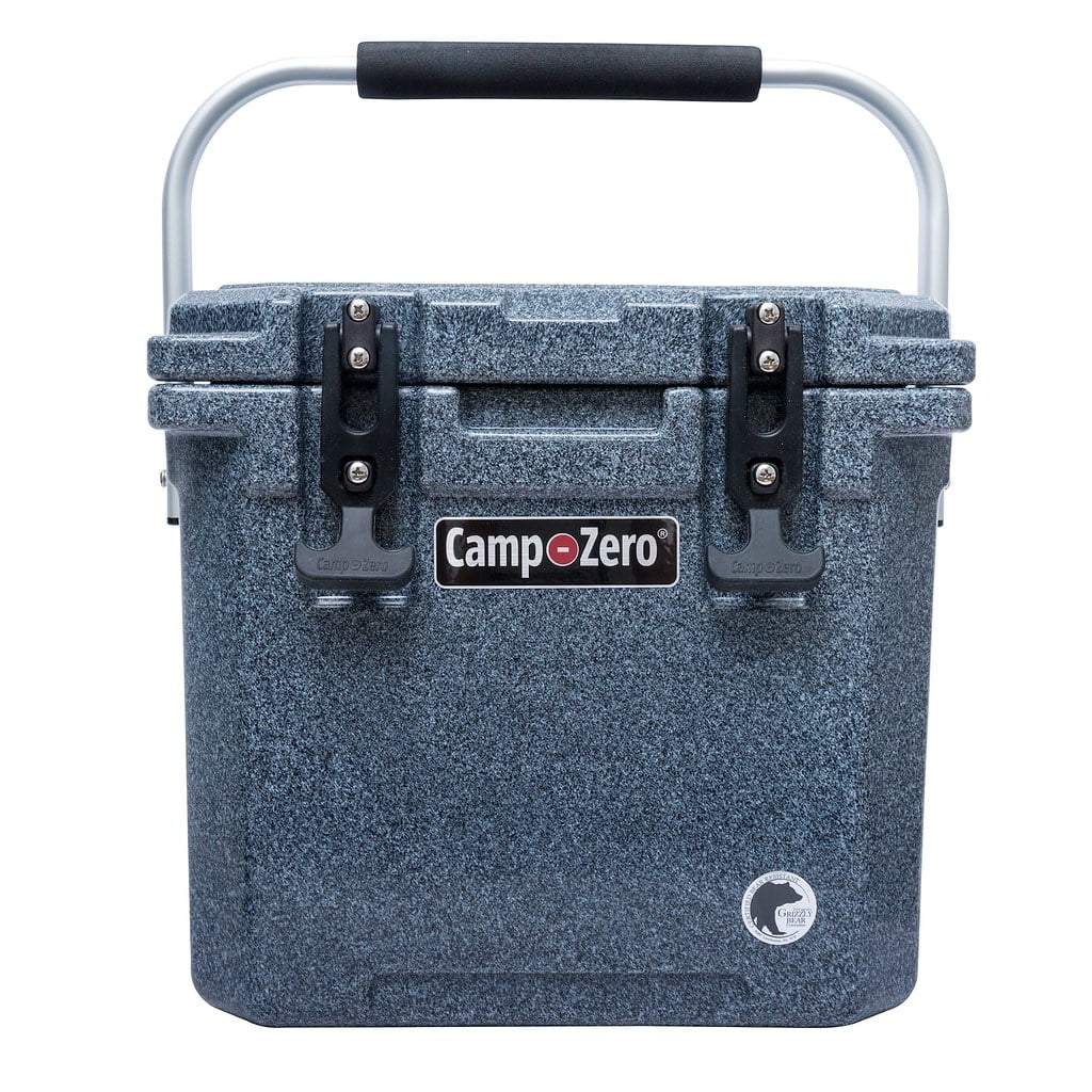 CAMP-ZERO 12L Premium Cooler/Ice Chest with Carry Handle and 2 Molded ...