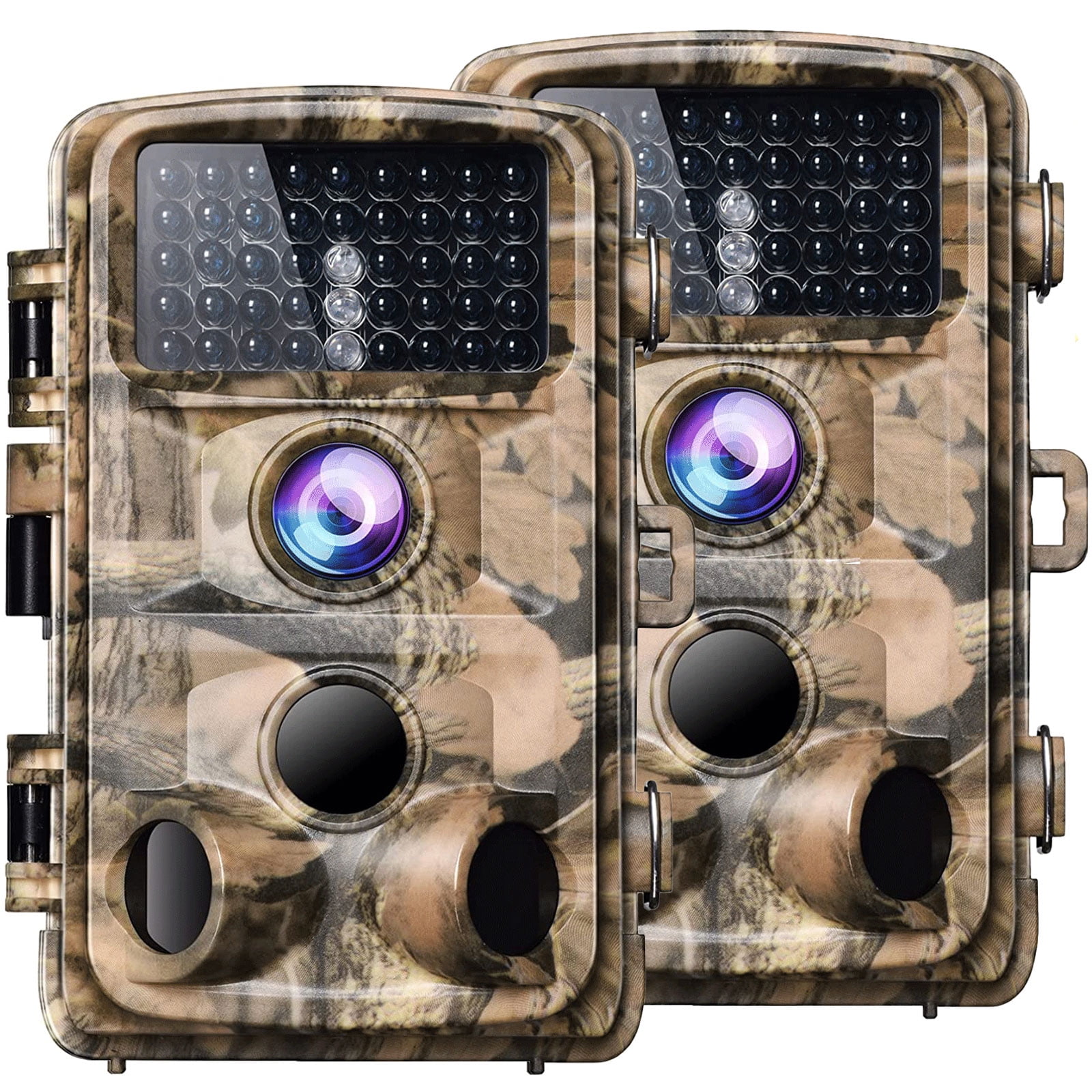 CAMPARK 2 PACK Trail Camera 4K 42MP Hunting Game Camera with infrared ...