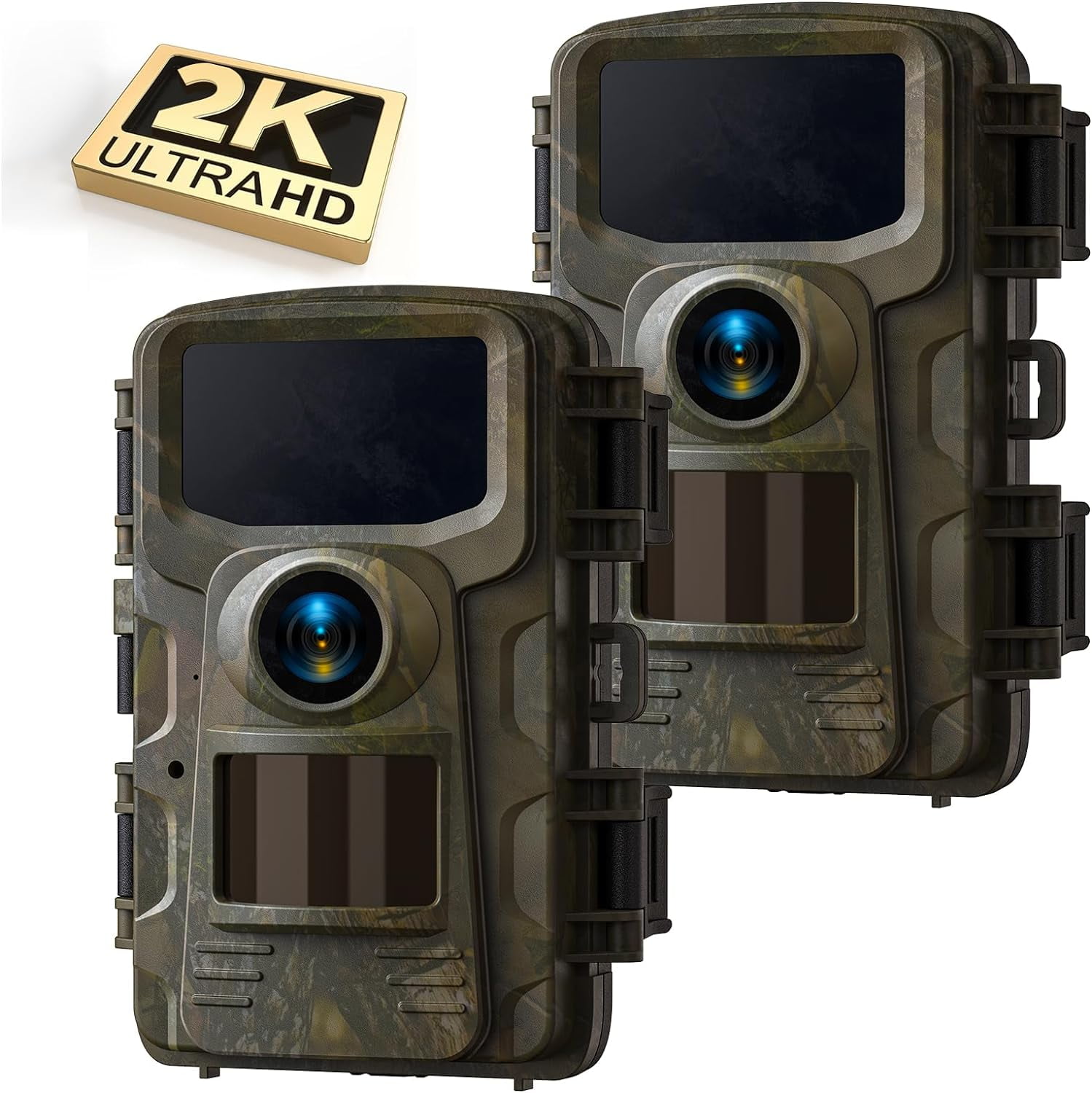 CAMPARK 2 Pack Trail Camera 2K 36MP Game Hunting Camera with Night ...