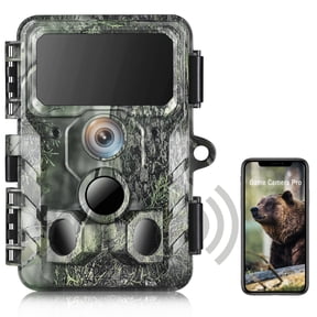 KJK Trail Camera 36MP 2.7K with Night Vision, 0.1s Trigger, 130° Wide ...