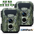 CAMPARK Trail Camera 4K 48MP Game Hunting Deer Camera Night Vision ...