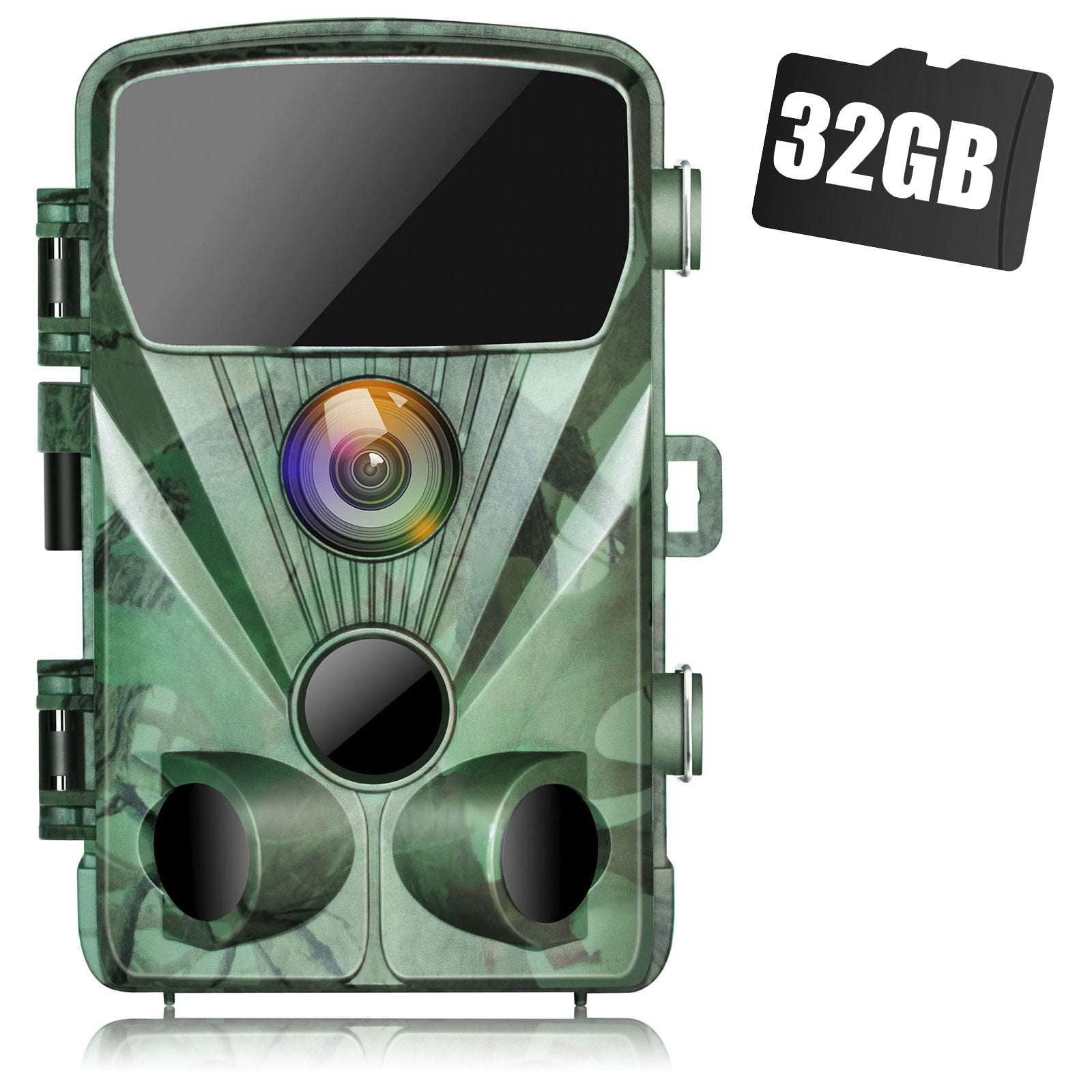 CAMPARK 4K 40MP Trail Cam, Waterproof, Night Vision, 0.1s Trigger, 120 ...