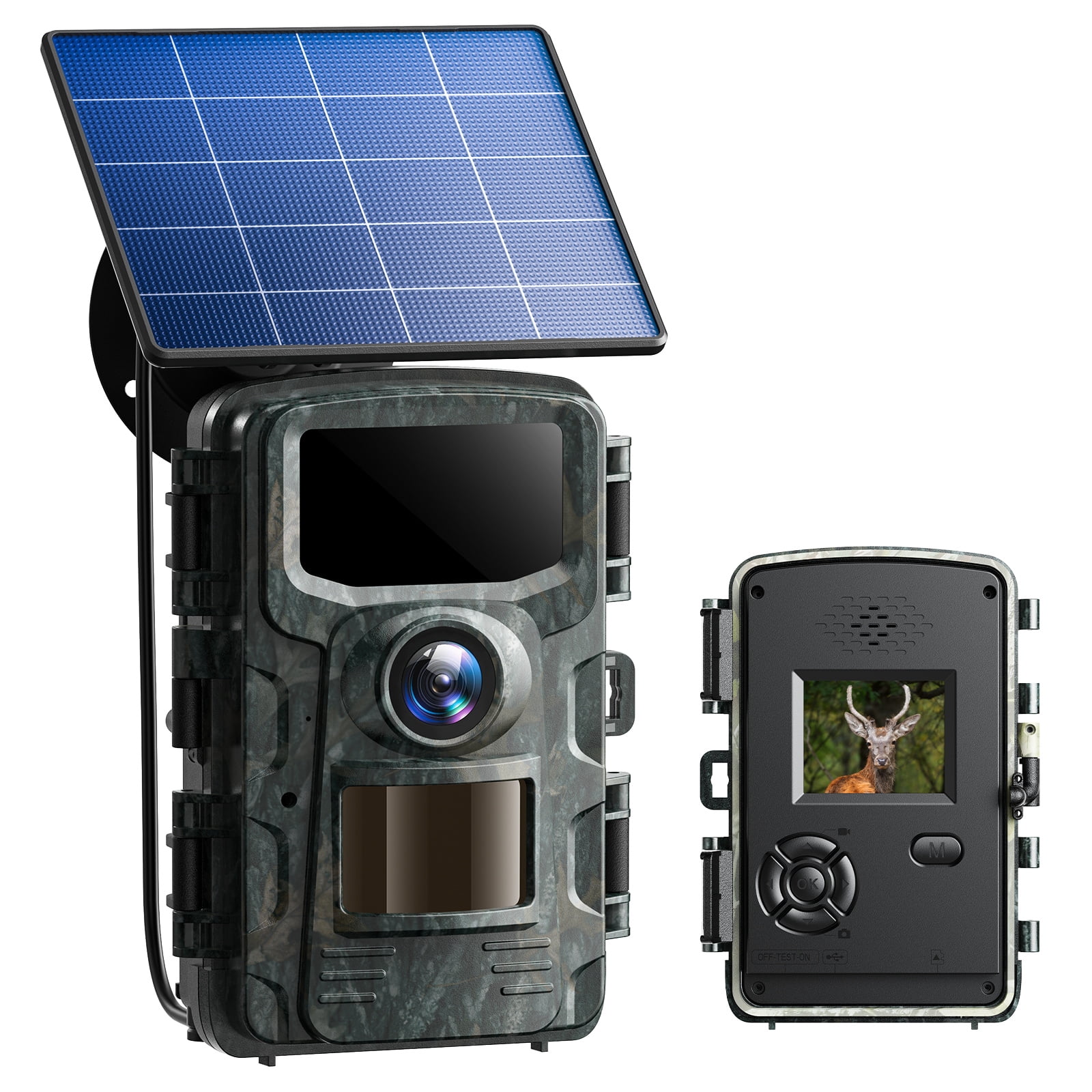 CAMPARK Trail Camera 4K 48MP- Trail Game Camera with a Free 2500mAh ...