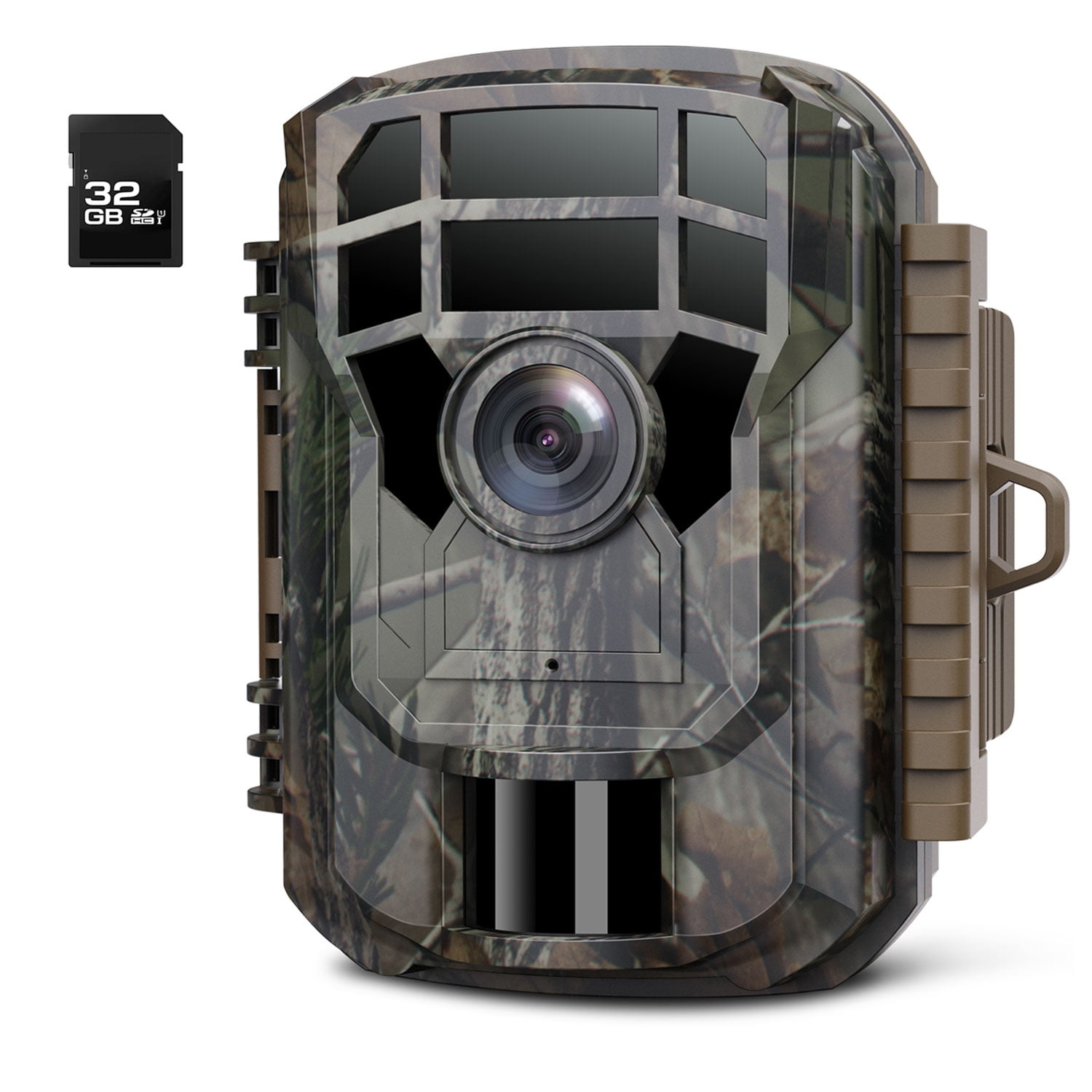 CAMPARK Trail Camera with SD Card 36MP 2K Game Camera with Infrared ...