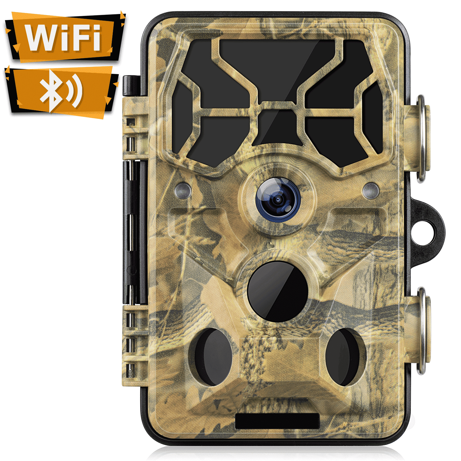 Campark 1296P 20MP WiFi Bluetooth Trail-Game Camera, Night Vision ...