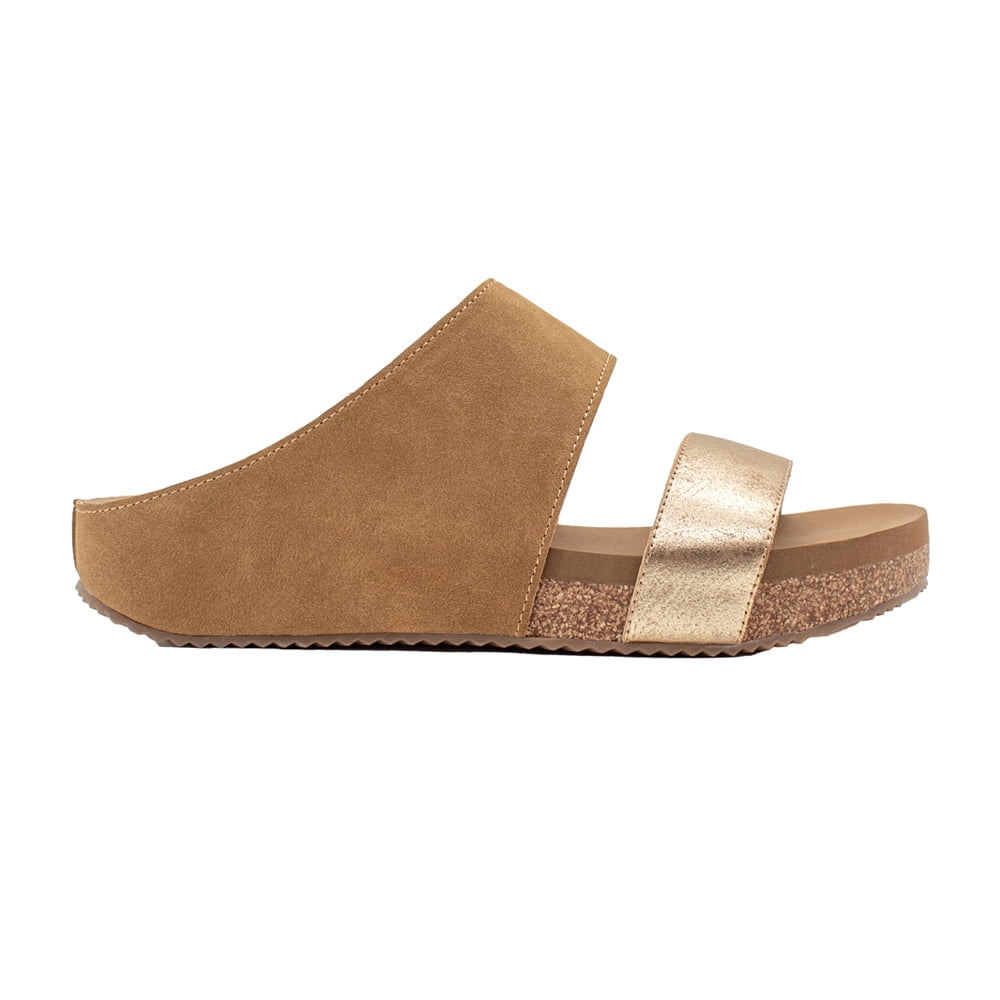 Volatile Womens Campfire Metallic Slide Casual Shoes - Walmart.com